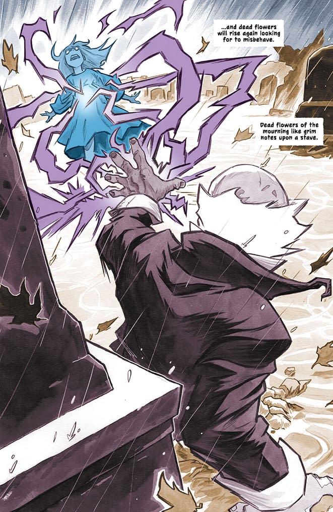 Vampirella: Dead Flowers #4 Preview: Graveyard Smash