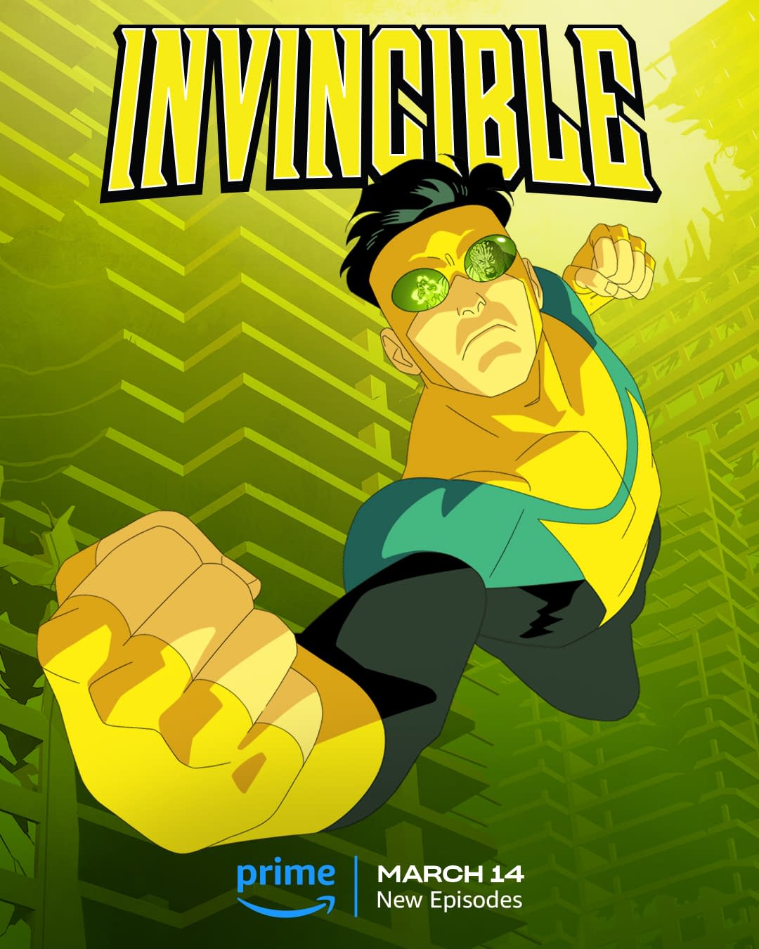Invincible Season 2 Part 2 Key Art Someone s Ready For A Fight Invincible Season 2 Part 2 Key Art Someone s Ready For A Fight