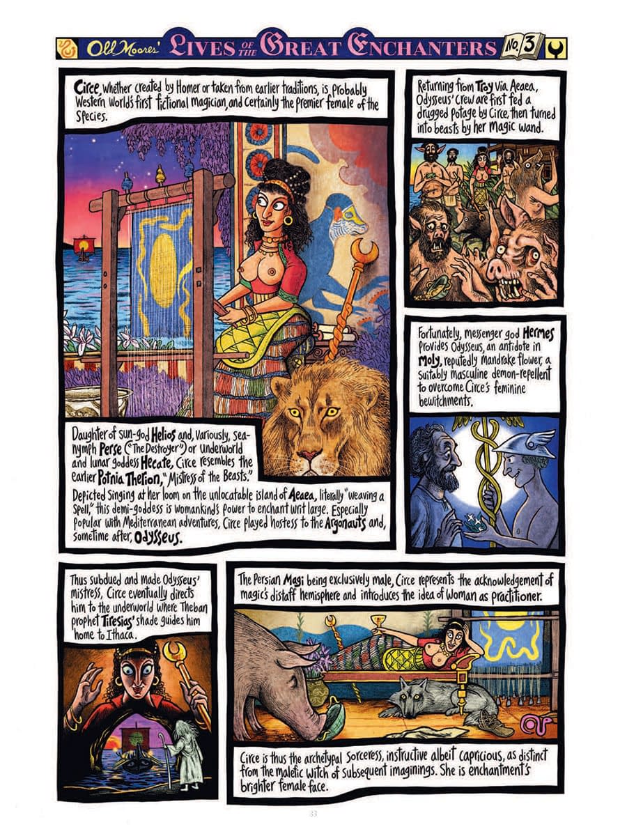 Alan Moore's Moon And Serpent Bumper Book Of Magic, For October
