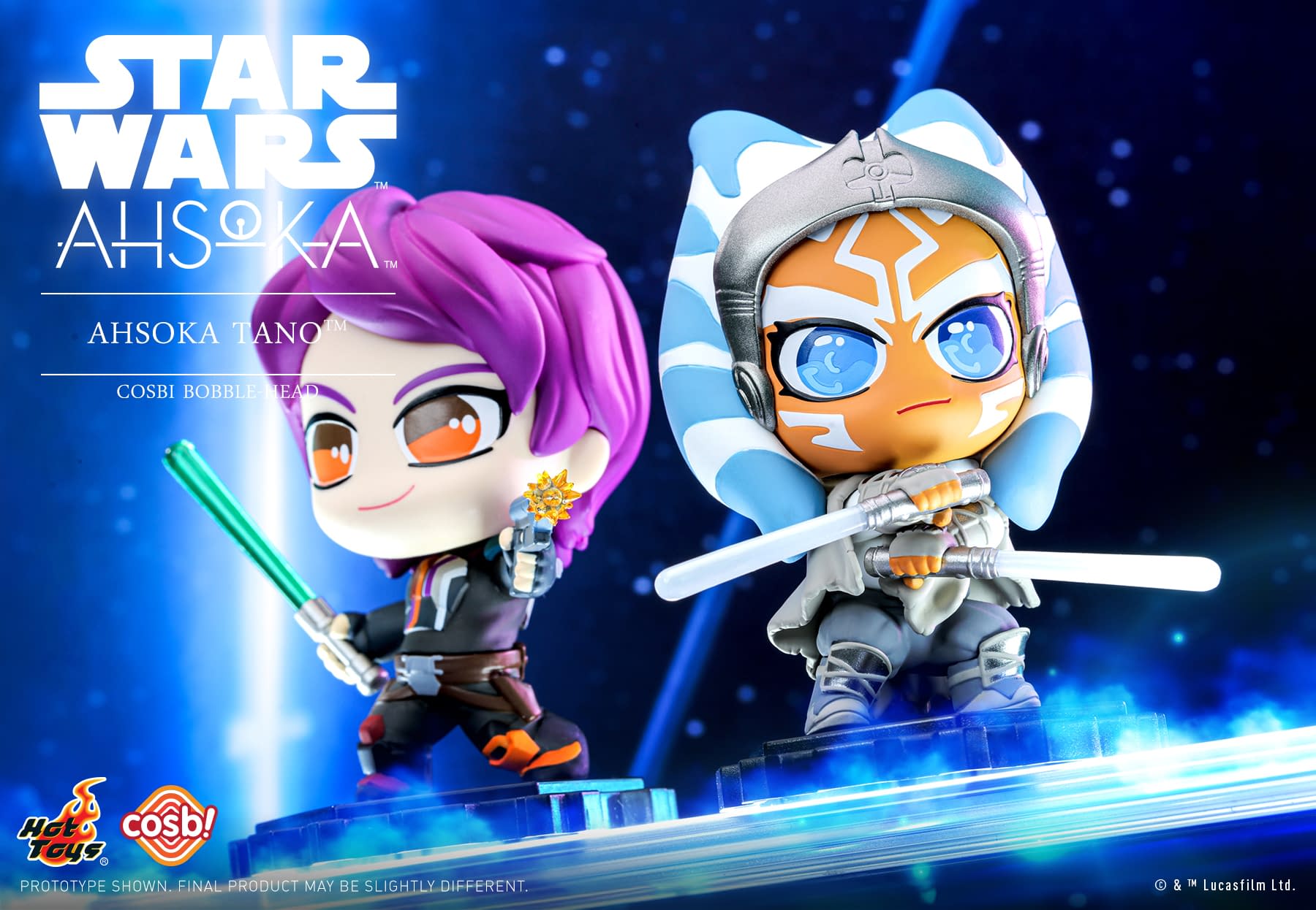 New Star Wars: Ahsoka Cosbi Collection Coming Soon from Hot Toys