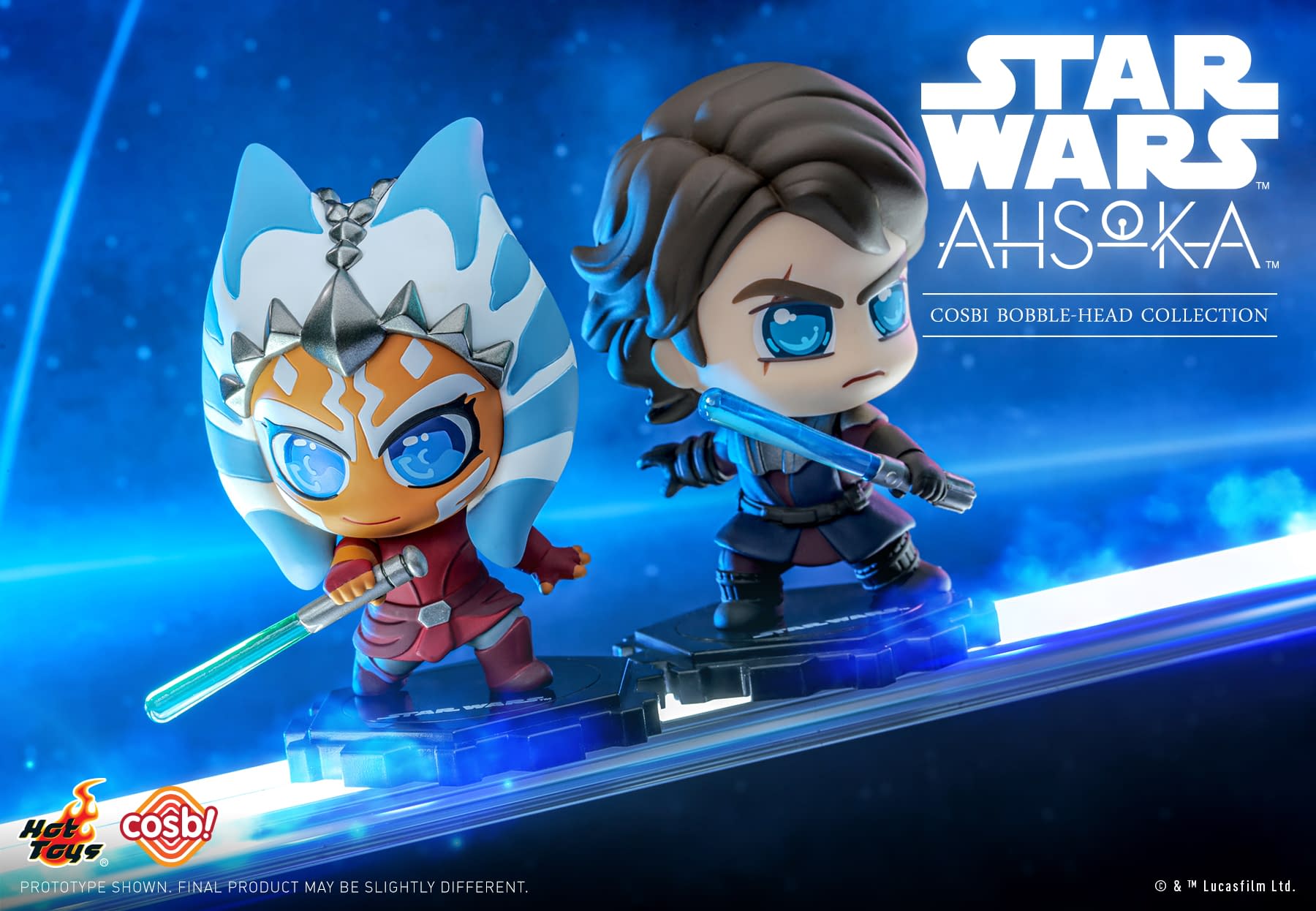 New Star Wars: Ahsoka Cosbi Collection Coming Soon from Hot Toys