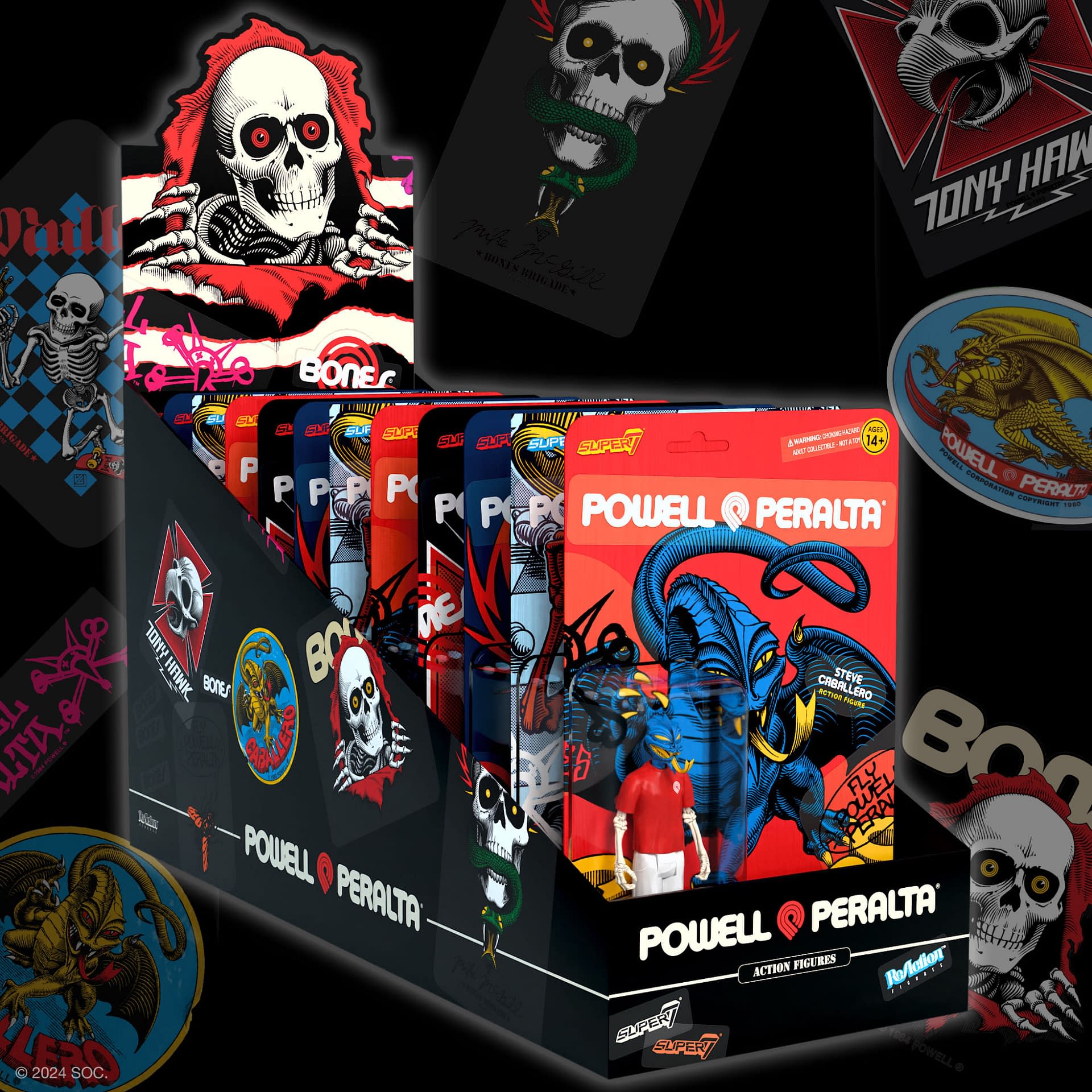 Super7 Reveals Wave Of Powell-Peralta ReAction Figures {Exclusive}