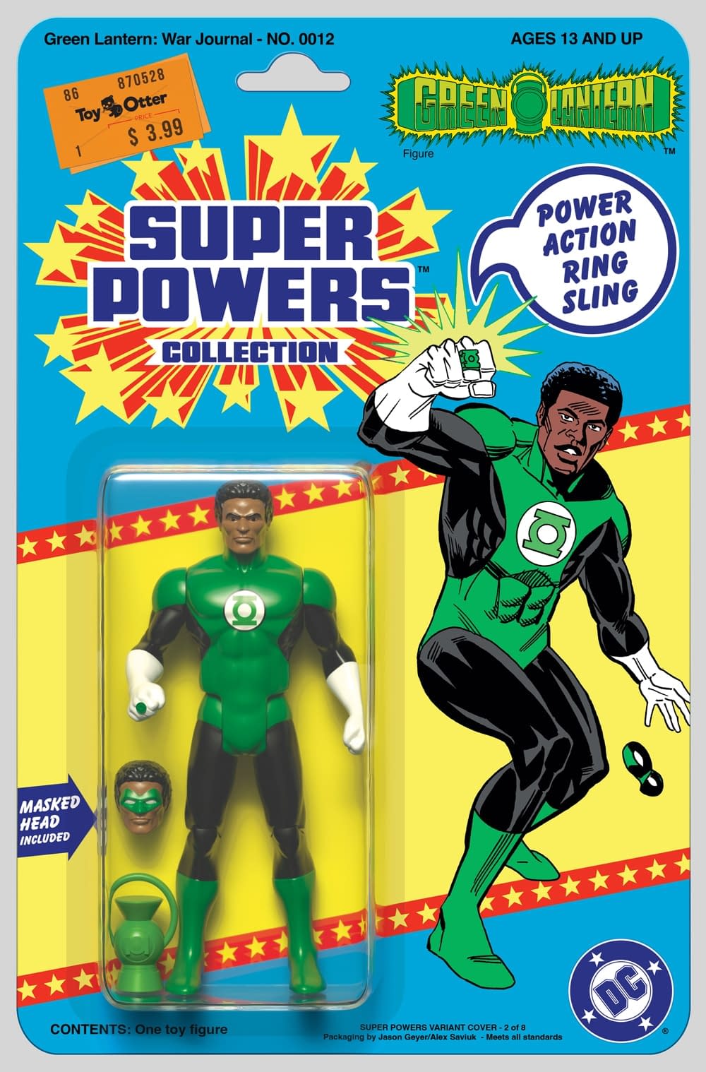 DC Comics Launches More Kenner Super Powers Variant Covers