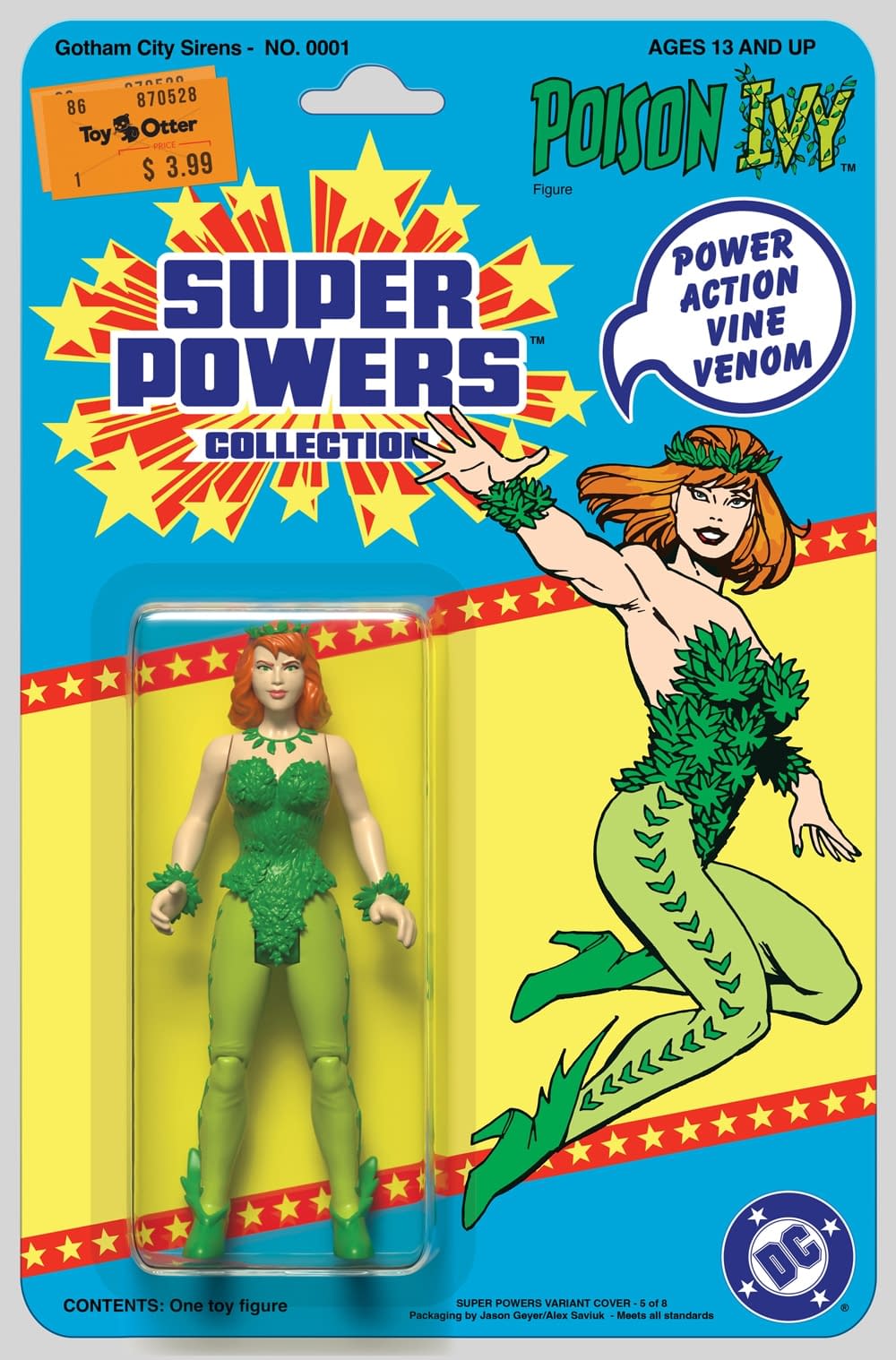 DC Comics Launches More Kenner Super Powers Variant Covers