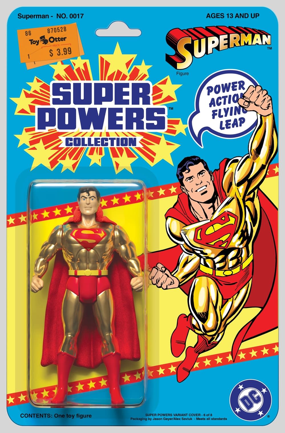 DC Comics Launches More Kenner Super Powers Variant Covers