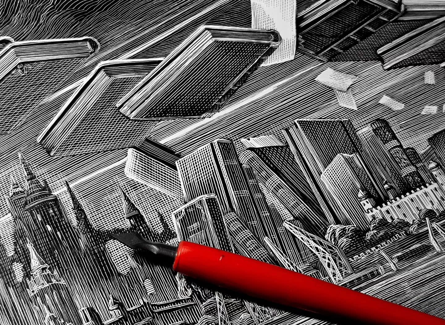 Nico Delort, Creating The Cover To Alan Moore's The Great When