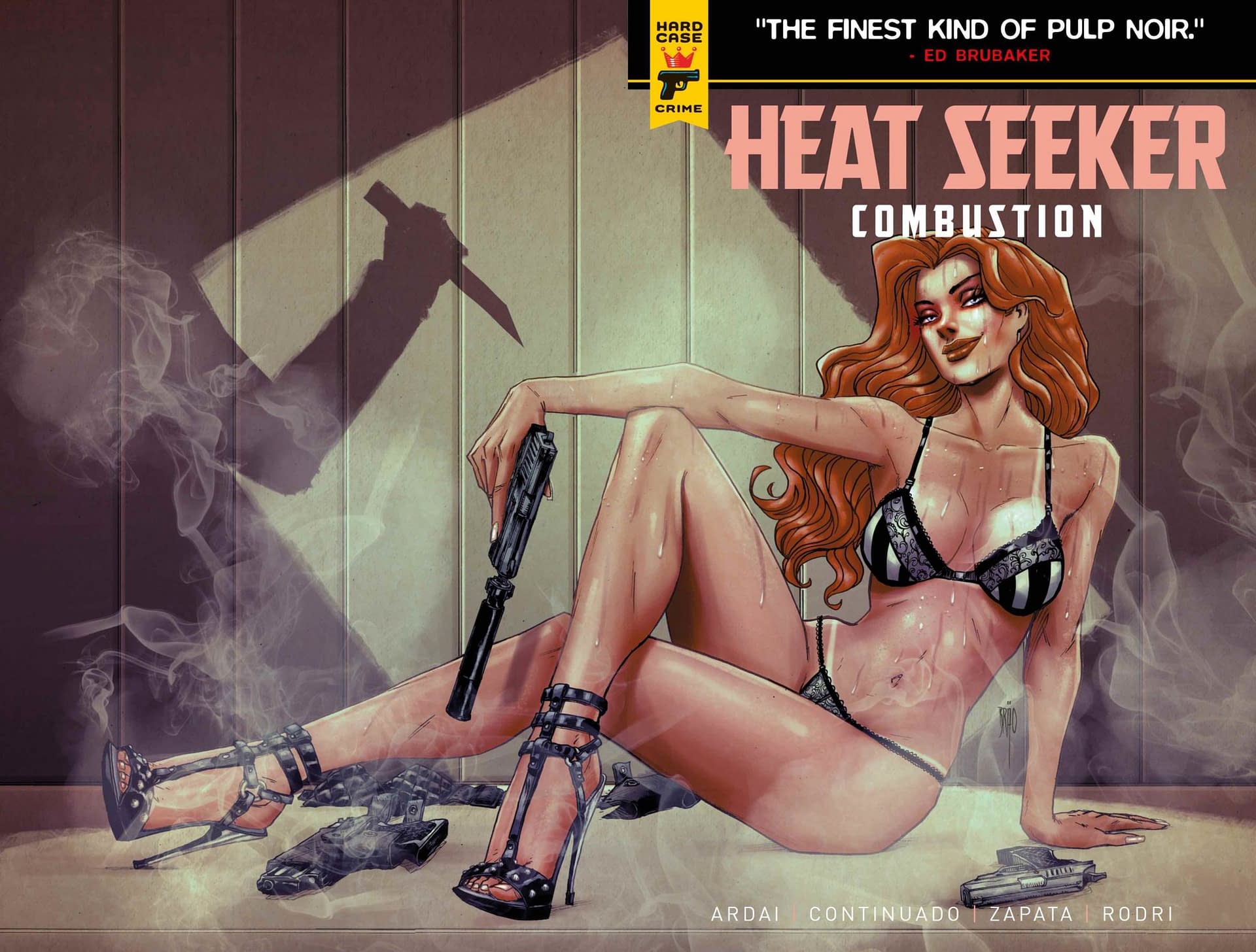 Titan Comics Publish Heat Seeker Variant Cover With Infinite Variety