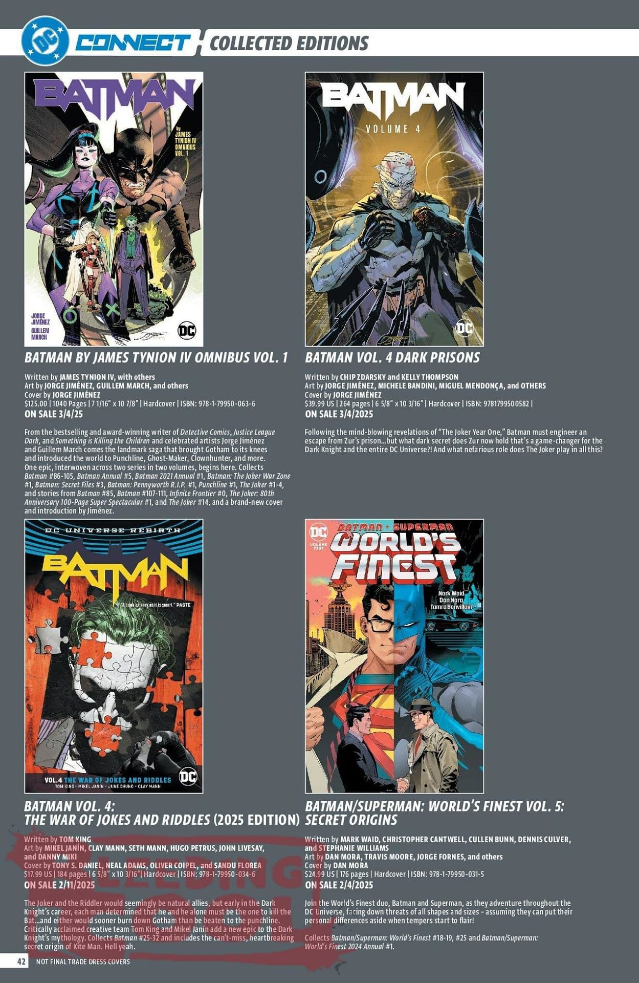 DC Comics Previews for December 2024 – Collector Zone