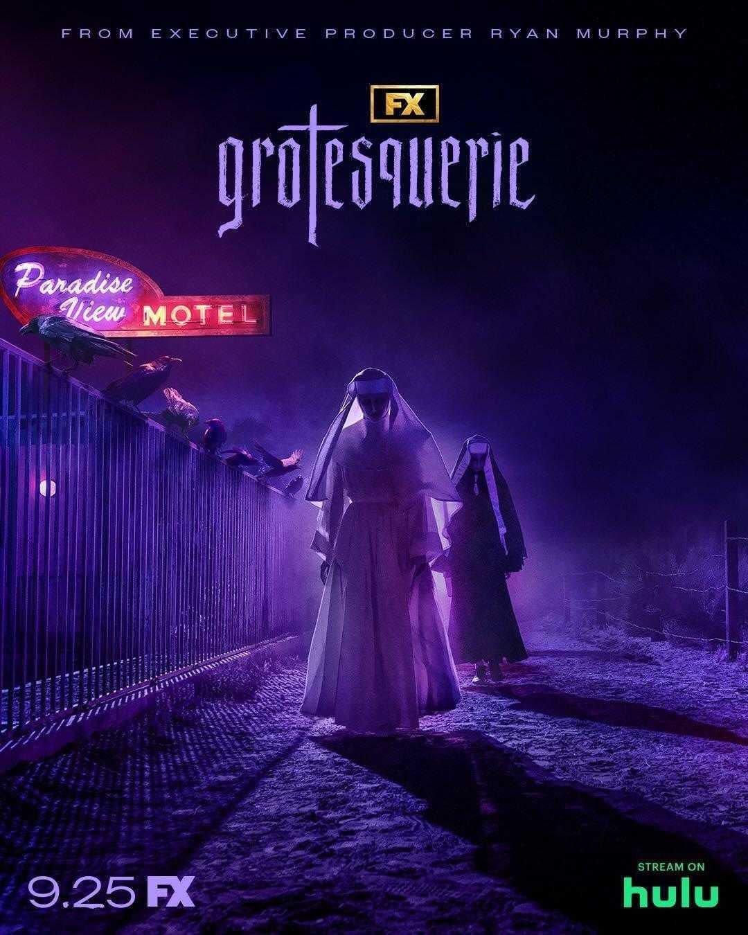 Grotesquerie: FX Horror Series Gets New Key Art, Det. Tryon Poster