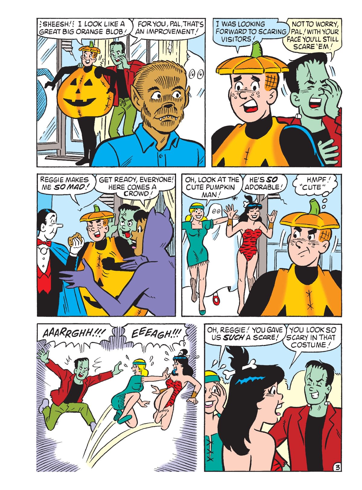 World Of Archie Jumbo Comics Digest #144 Preview: Tricky Treat