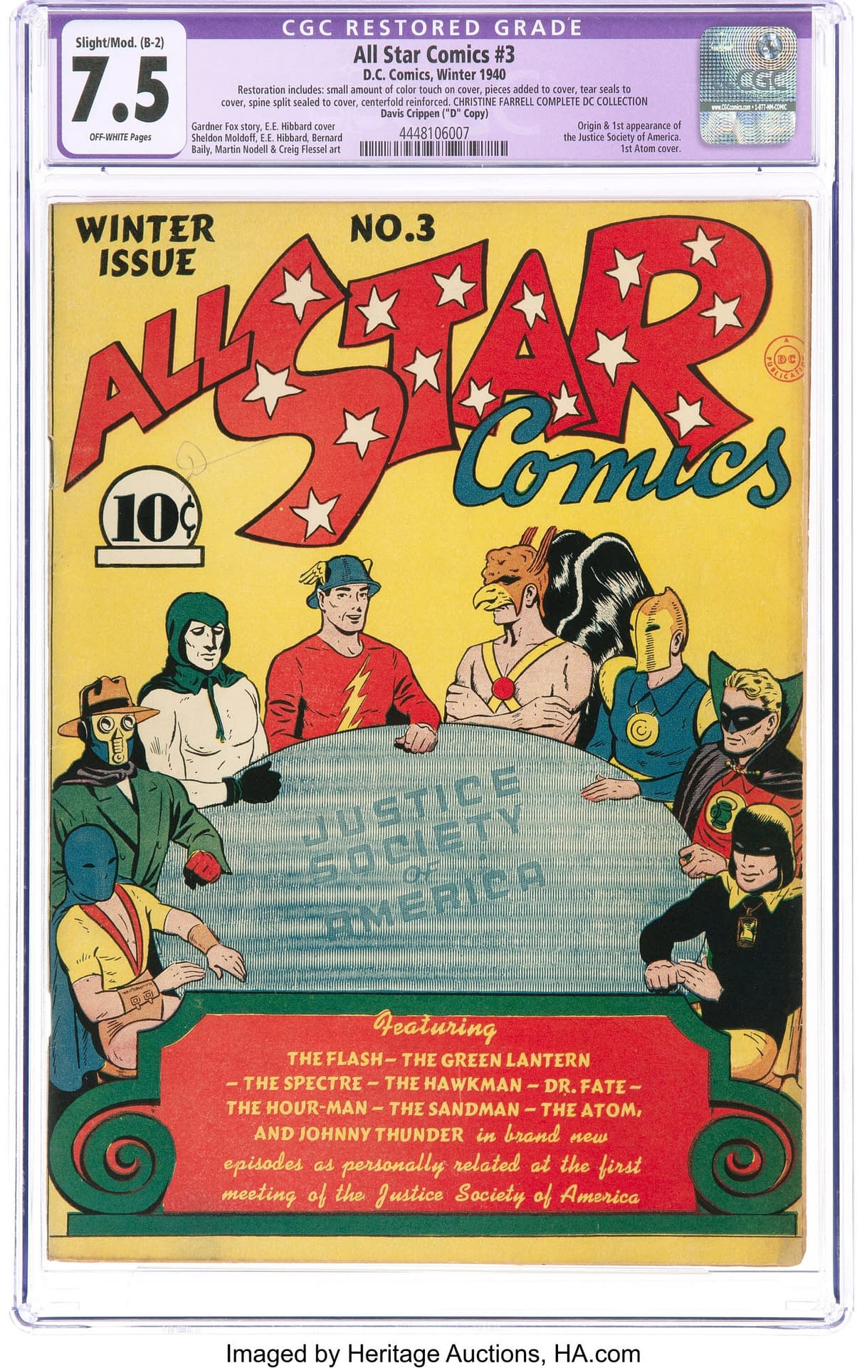 Christine Farrell's Complete DC Comics Collection Comes To Auction