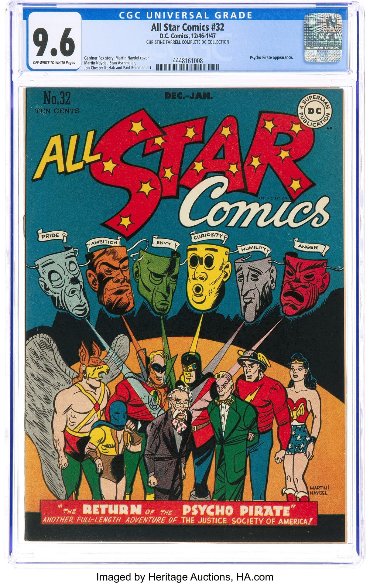 Christine Farrell's Complete DC Comics Collection Comes To Auction