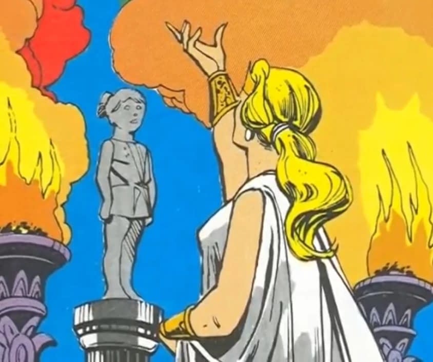 The Death Of Steve Trevor And The Birth Of Trinity In Wonder Woman #14