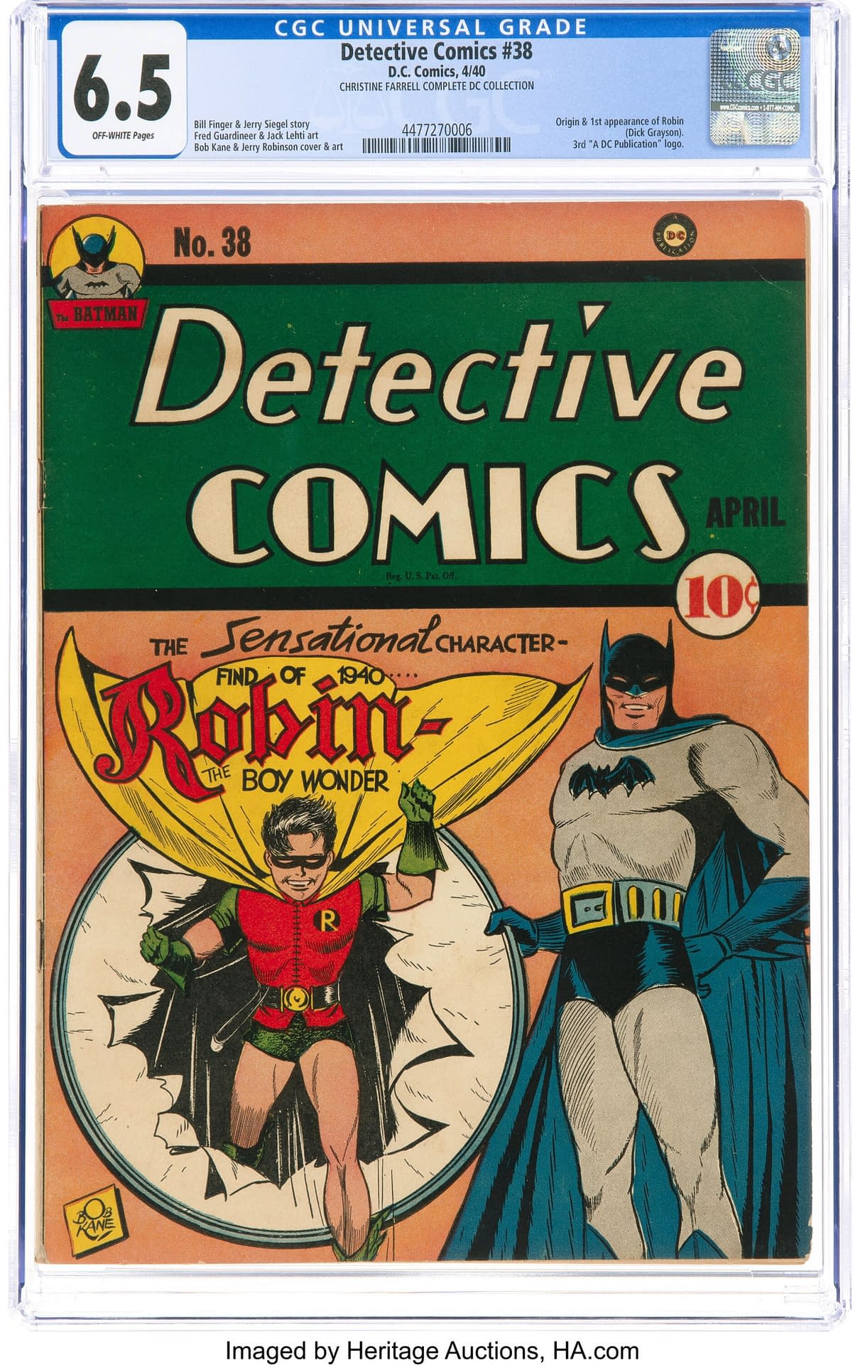 Christine Farrell's Complete DC Comics Collection Comes To Auction