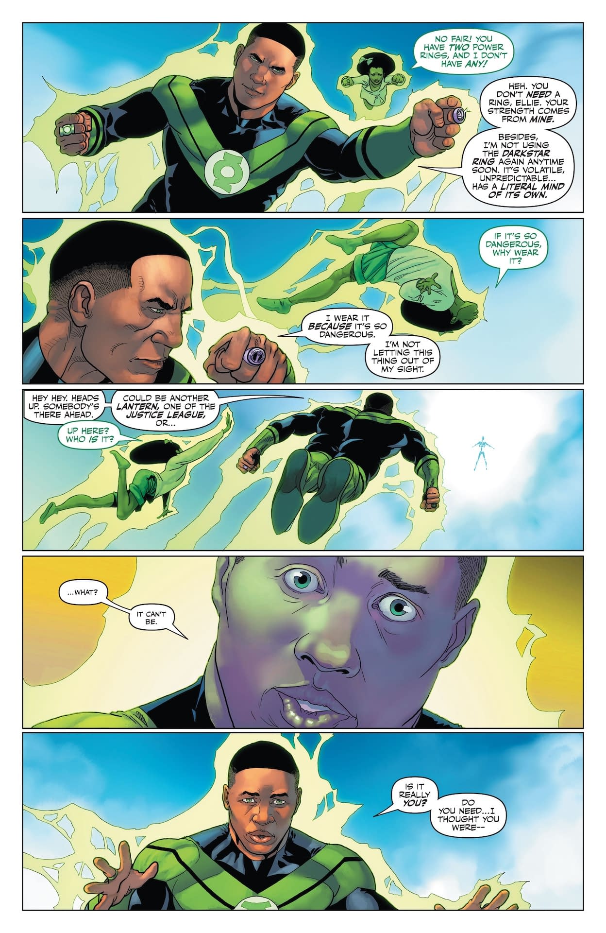 Green Lantern Corps Special #1 Preview: Thaaros Strikes