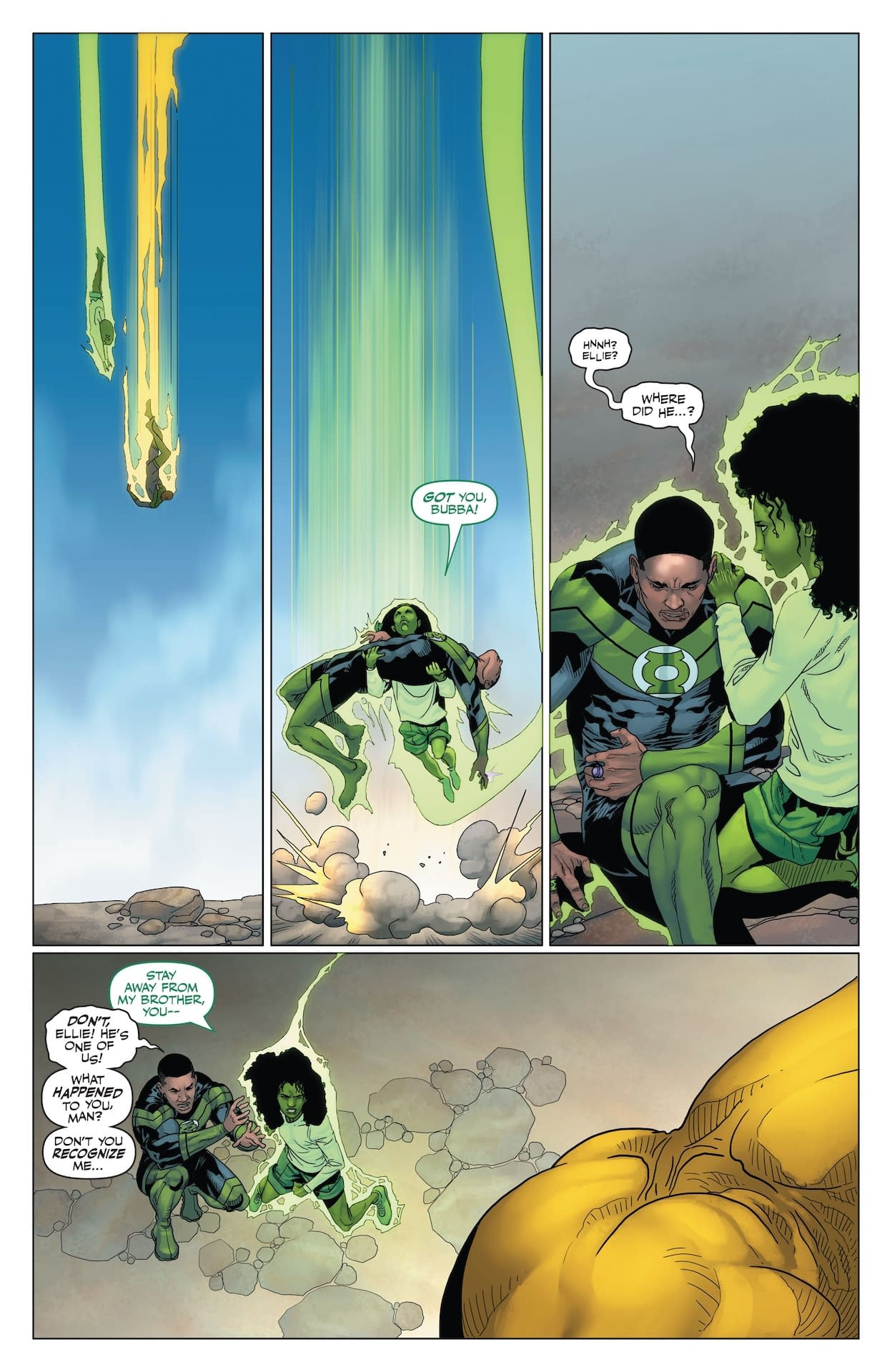 Green Lantern Corps Special #1 Preview: Thaaros Strikes