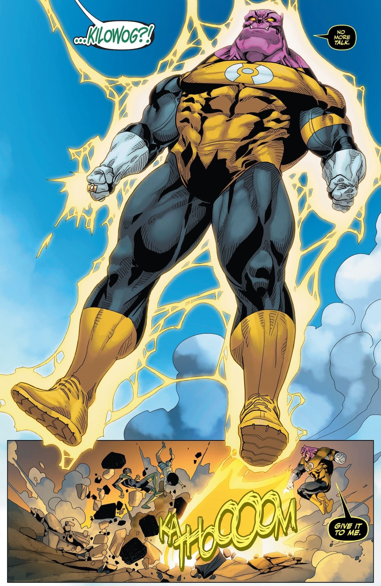 Green Lantern Corps Special #1 Preview: Thaaros Strikes