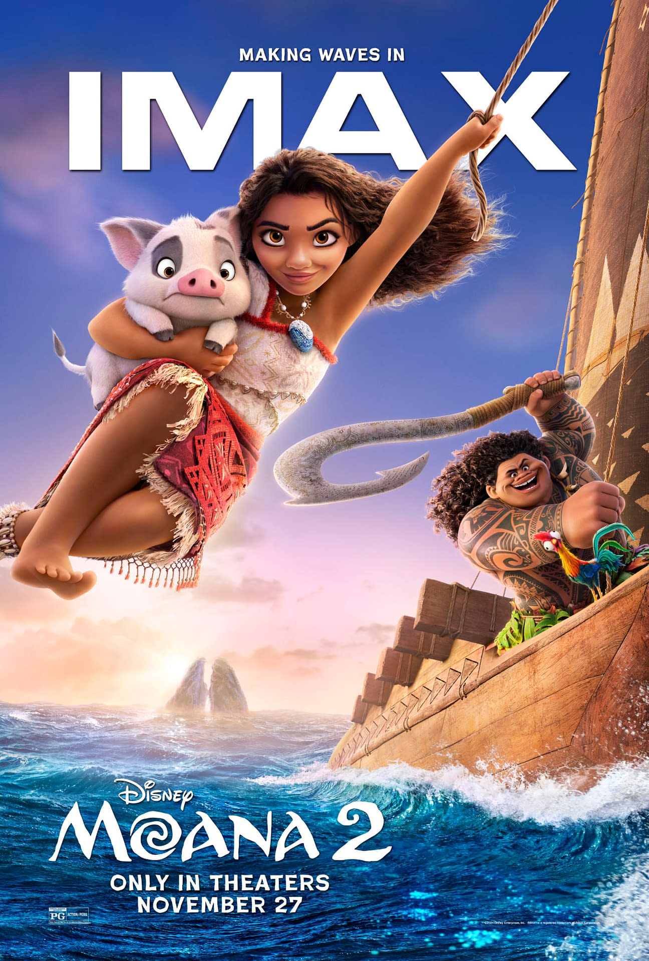 Moana 2: BTS Featurette, TV Spot, 5 New Posters As Tickets Go On Sale