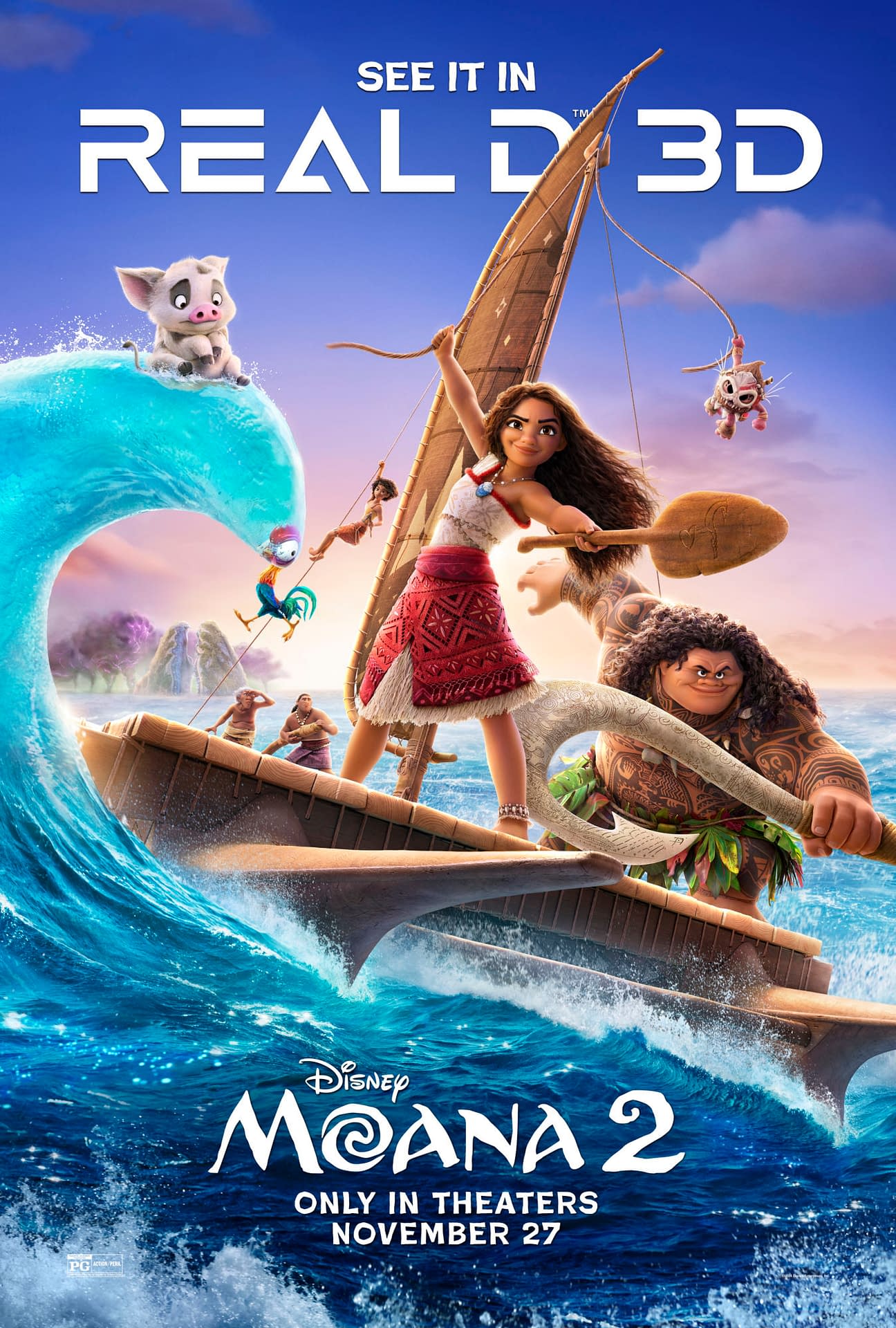 Moana 2: BTS Featurette, TV Spot, 5 New Posters As Tickets Go On Sale