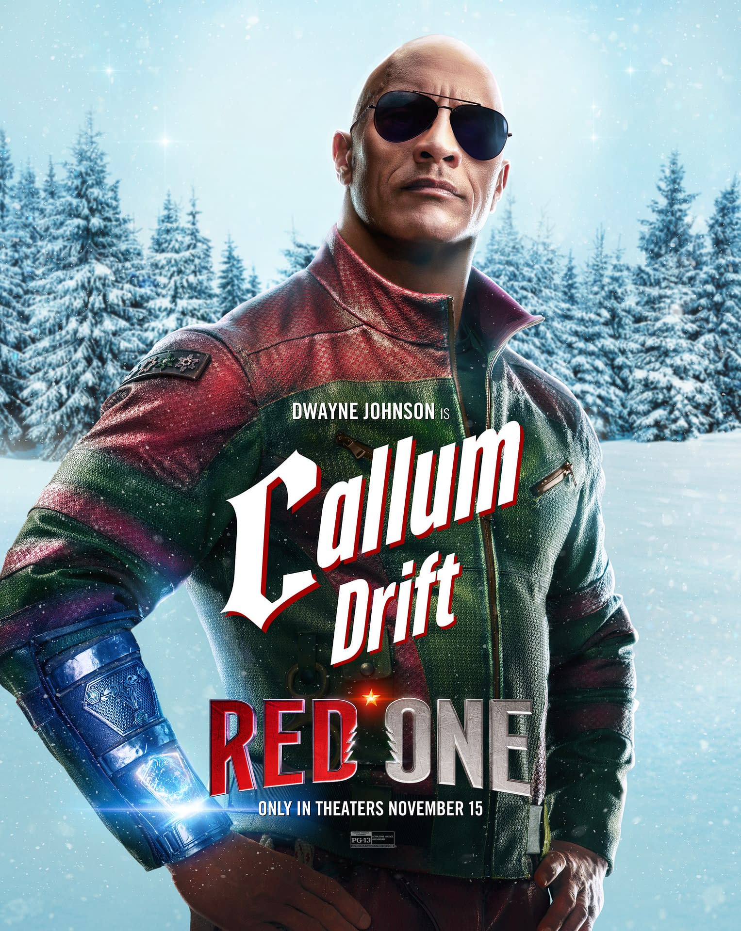 Red One: 8 Character Posters Show Off The Baffling Impressive Cast