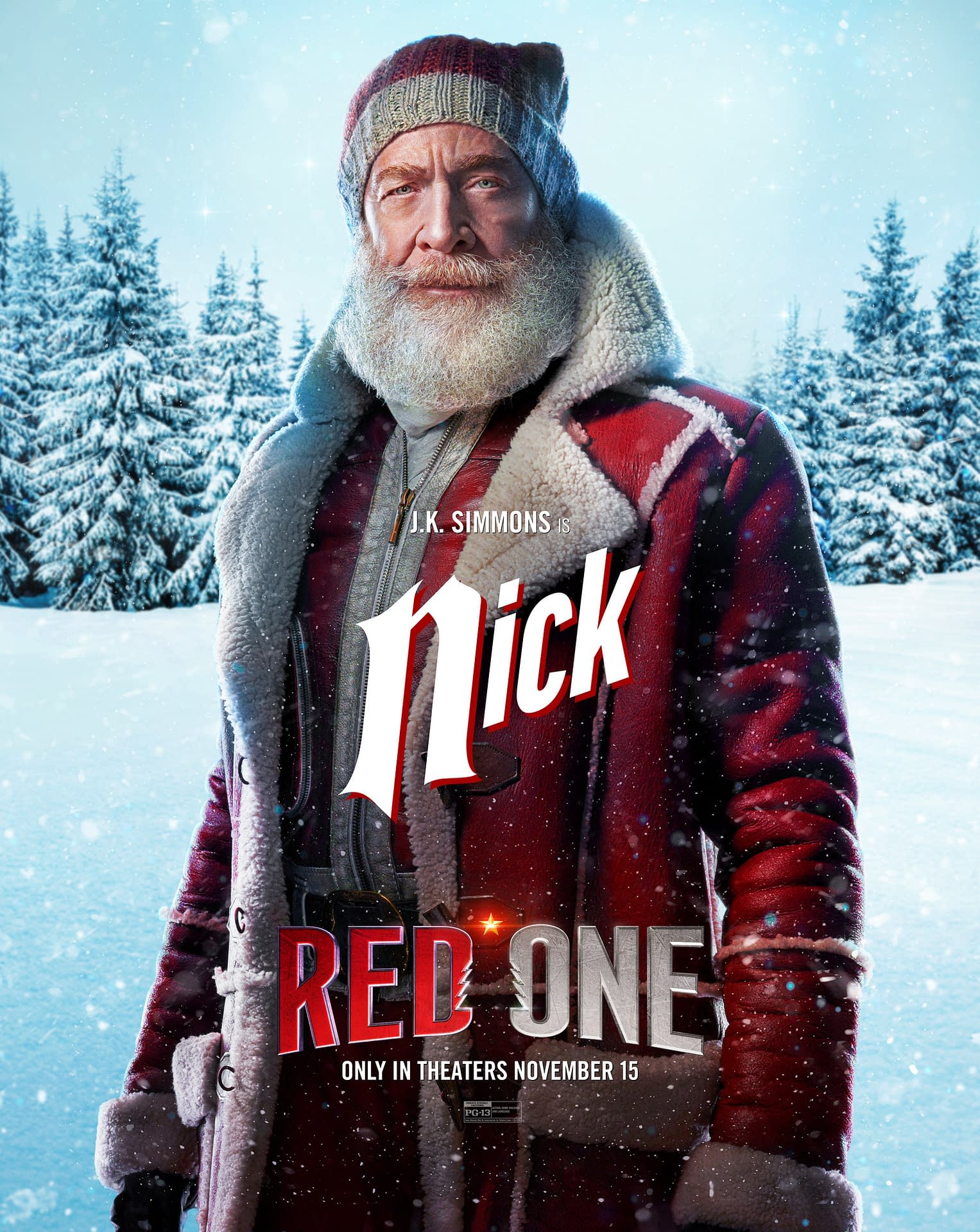 Red One: 8 Character Posters Show Off The Baffling Impressive Cast