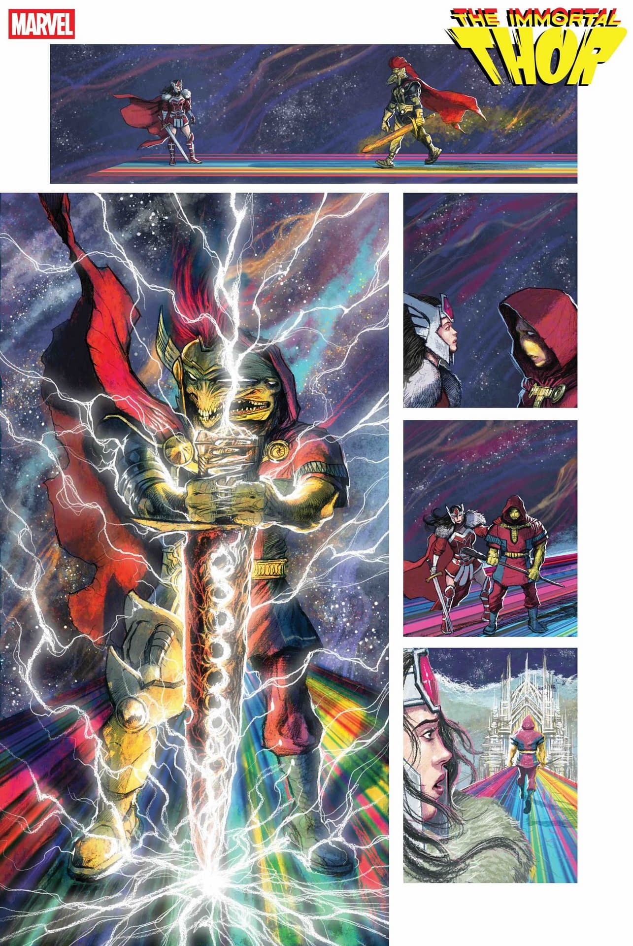 Nineteen Artists Draw Nineteen Stories for Immortal Thor #19