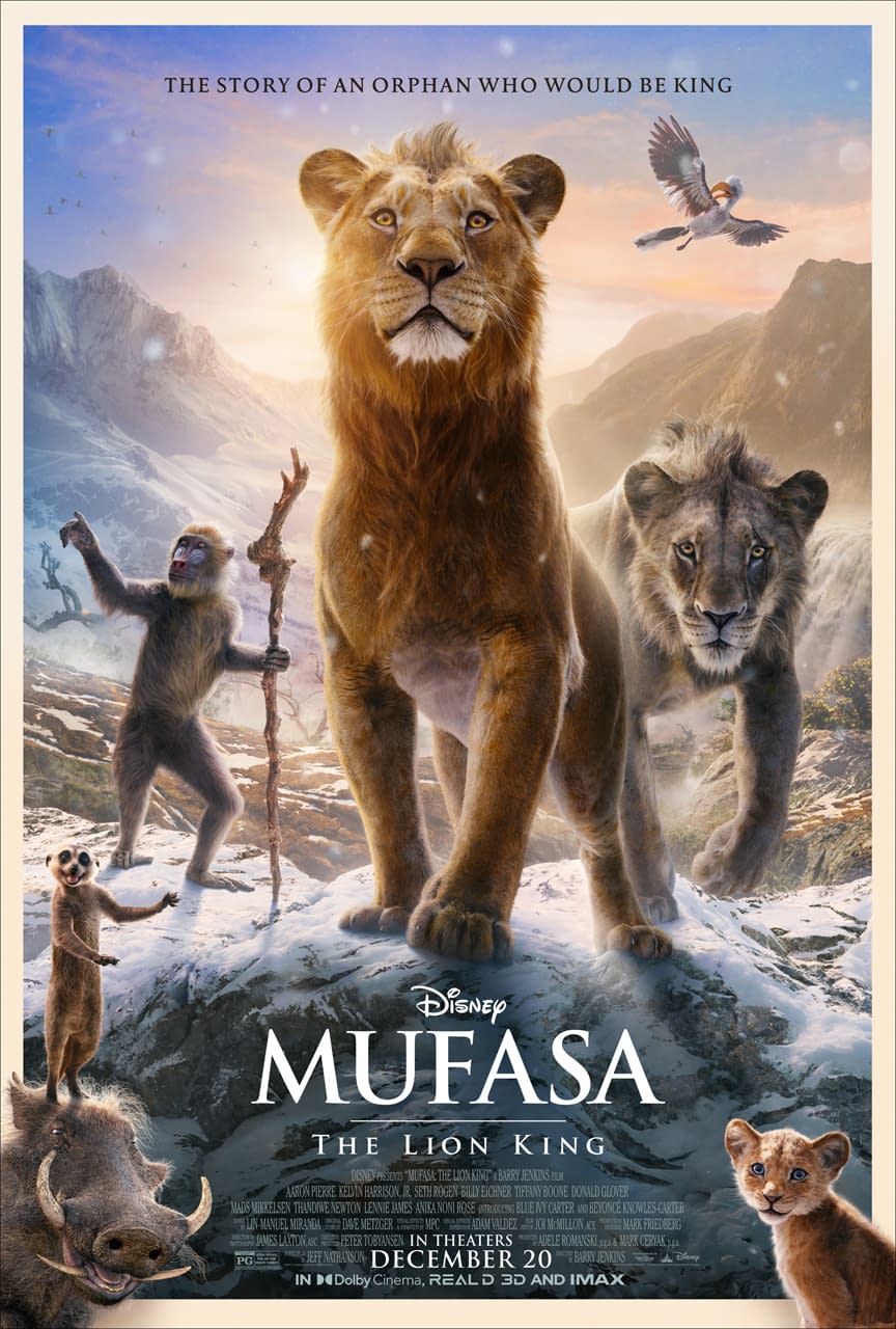Mufasa: The Lion King - Final Trailer, Poster, And 4 New Images