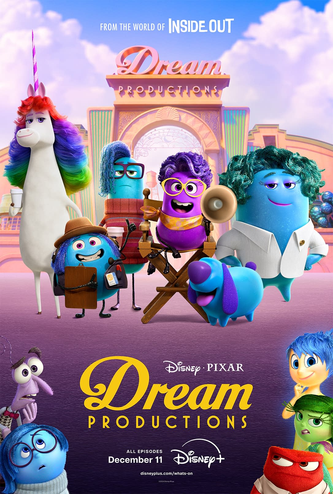 Dream Productions Trailer: Disney +, Pixar Preview "Inside Out" Series