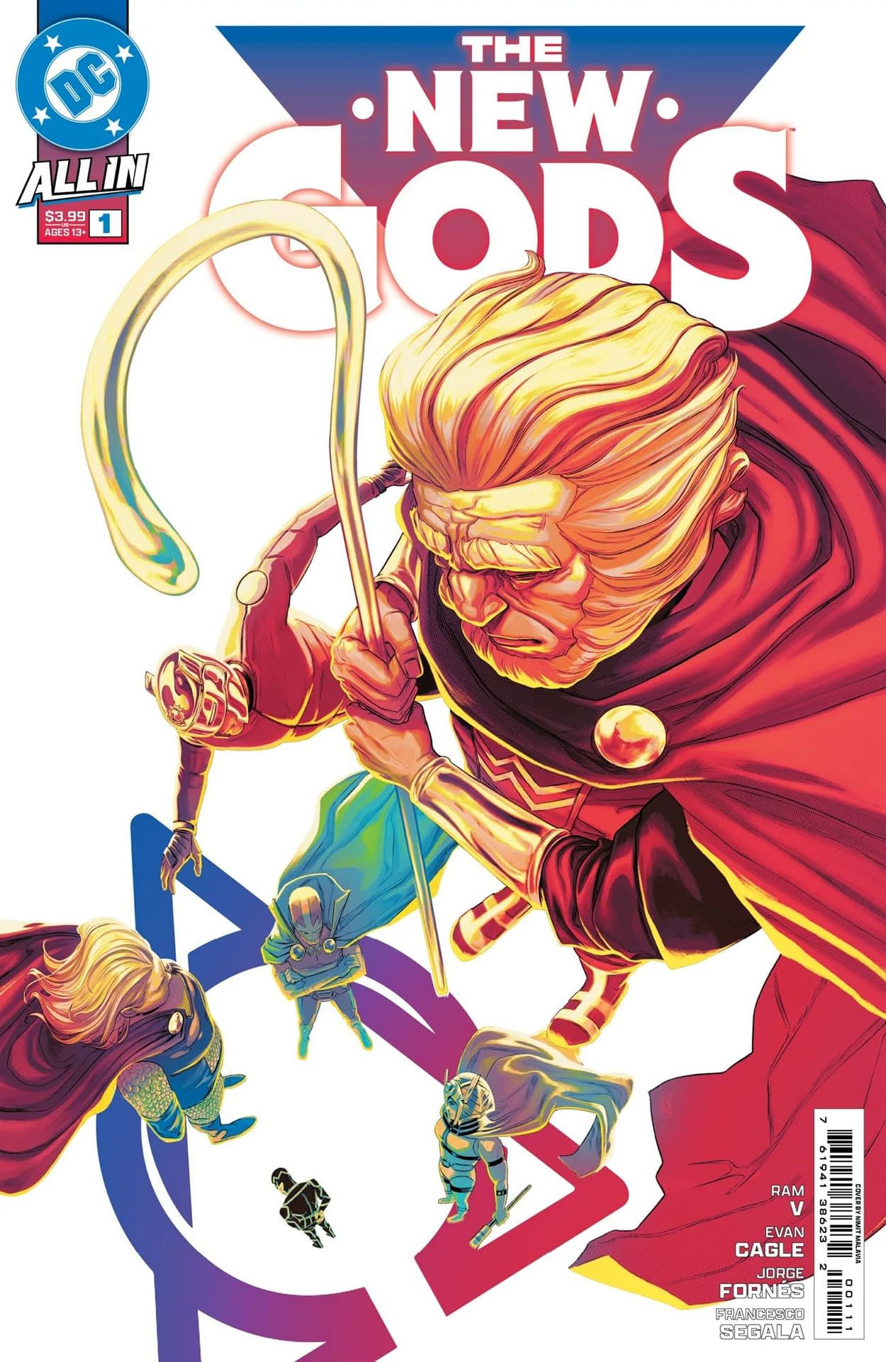 A Three Page Lettered Preview For New Gods #1 by Ram V and Evan Cagle