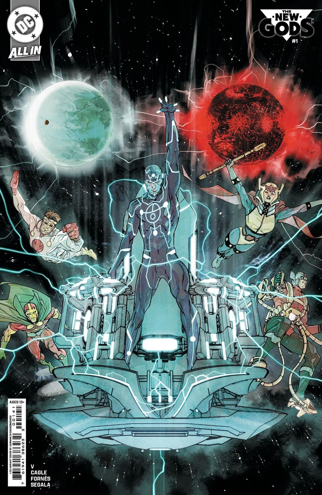 A Three Page Lettered Preview For New Gods #1 by Ram V and Evan Cagle