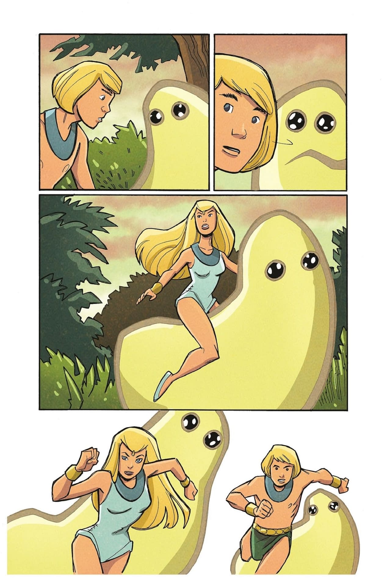 A First Look Inside Herculoids #1 by Tom Sniegoski & Craig Rousseau