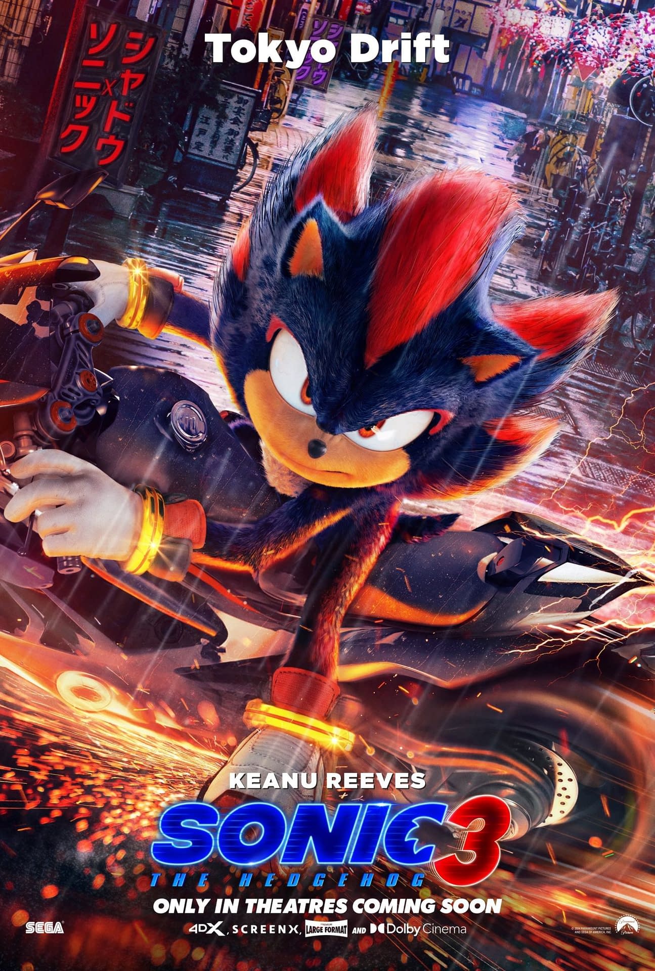 Sonic the Hedgehog 3: Jim Carrey On Shadow Plus 17 Character Posters