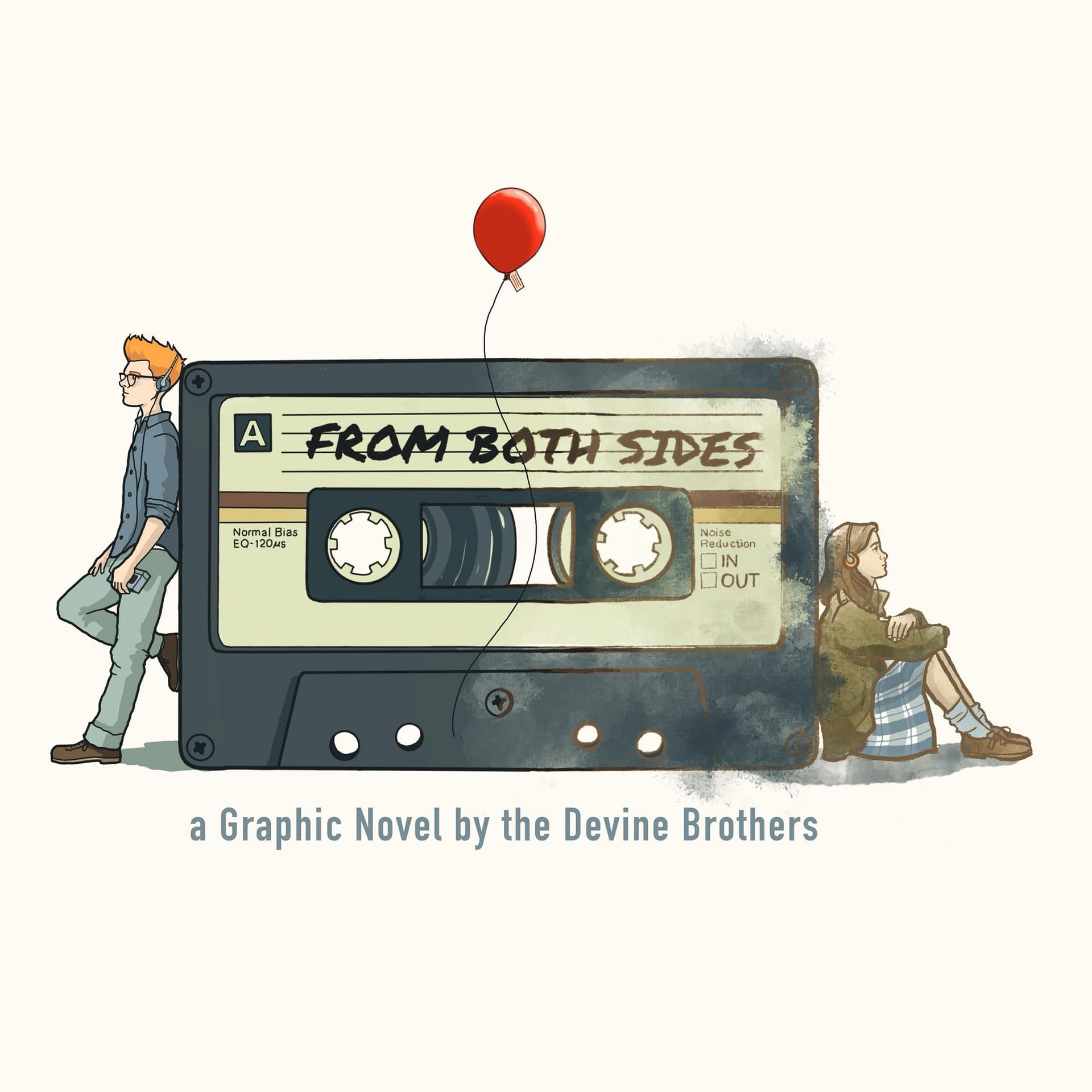 Brian Devine and Dave Devine's YA Graphic Novel, From Both Sides