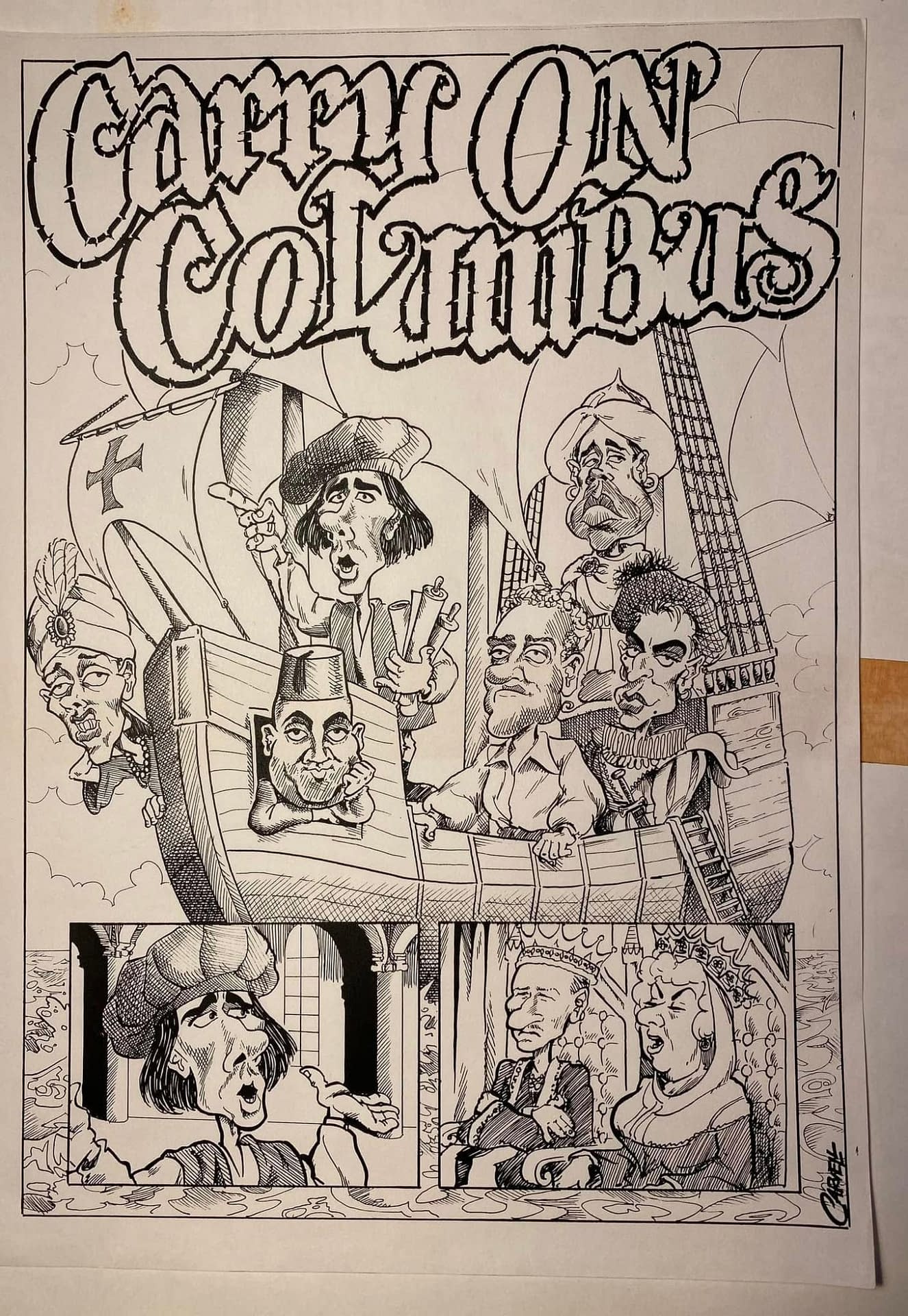 The Carry-On Comic Book Spinoff That Never Was