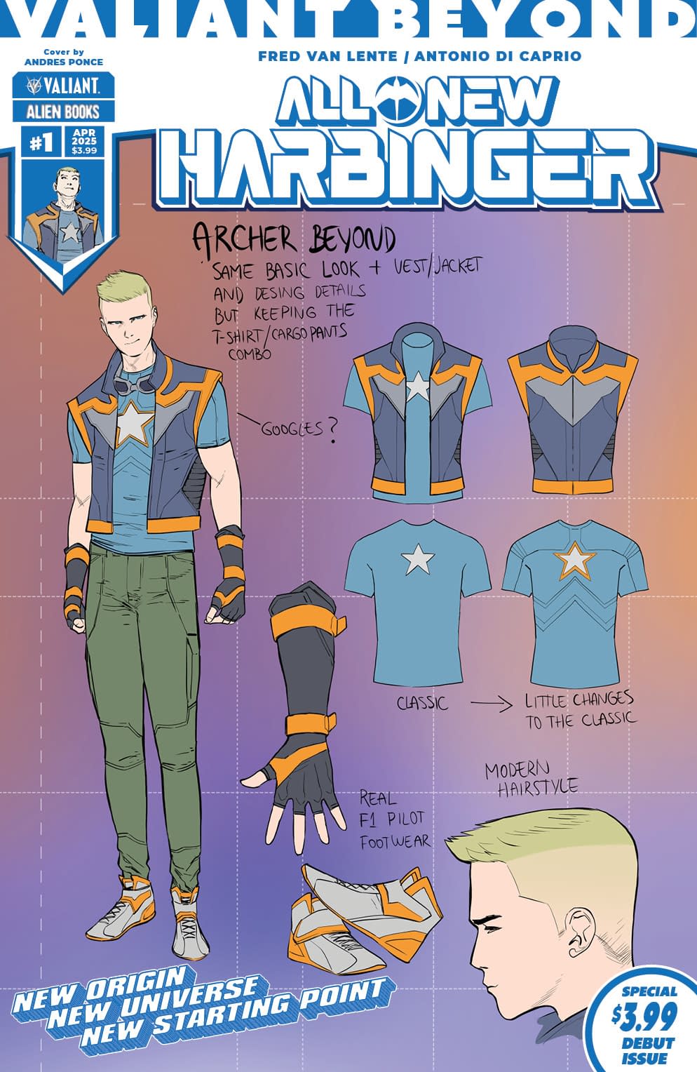 Valiant's April 2025 Solicits With The X-O Manowar & All-New Harbinger