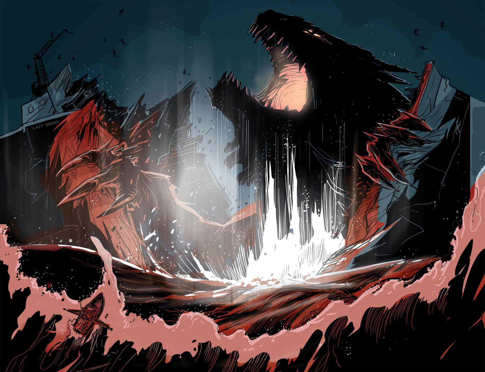 Behemoth #1 Preview: Bus Ride from Hell, Literally