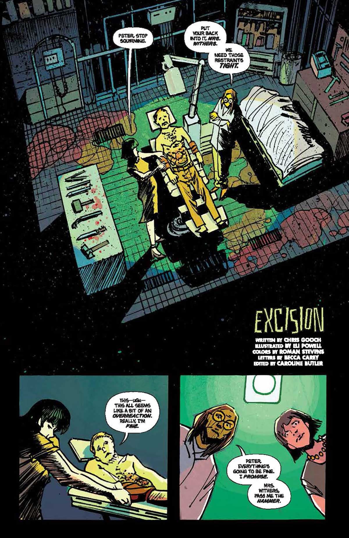 Hello Darkness #7 Preview: Flowers, Hearts, and Body Parts