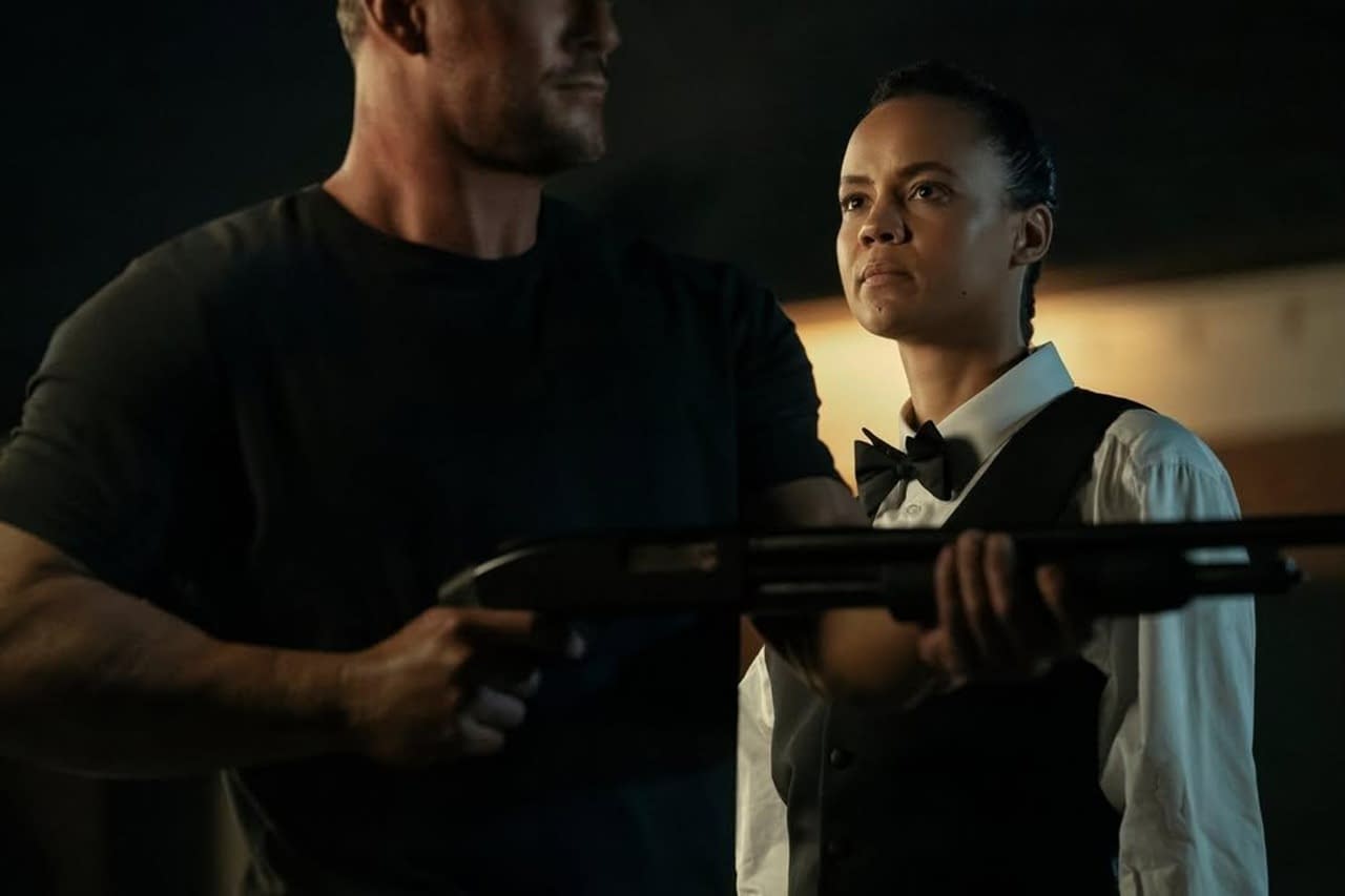 Neagley Star Maria Sten Checks In From "Reacher" Spinoff Series Set