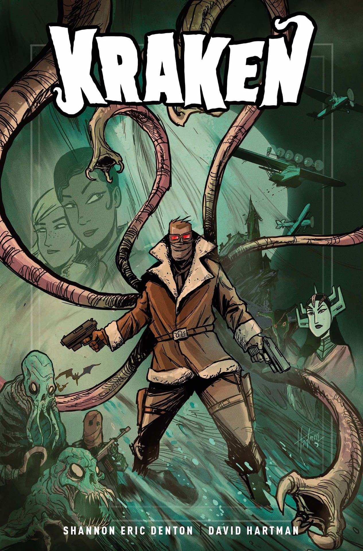 Shannon Eric Denton & David Hartman Unleash A Kraken From Titan Comics