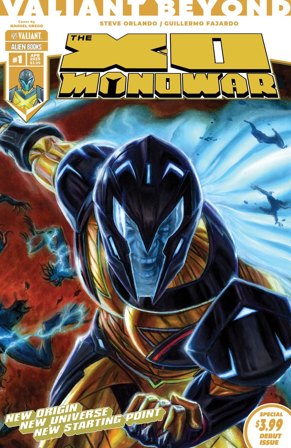 Valiant's April 2025 Solicits With The X-O Manowar & All-New Harbinger