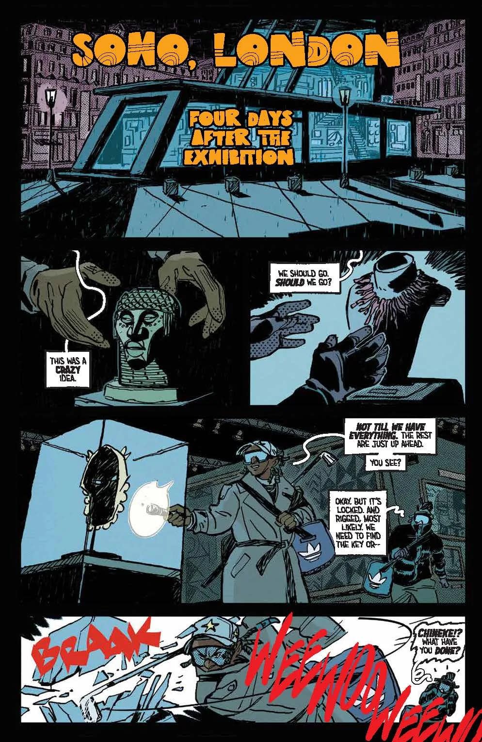 Bronze Faces #1 Preview: It Belongs in a Museum... or Does It?