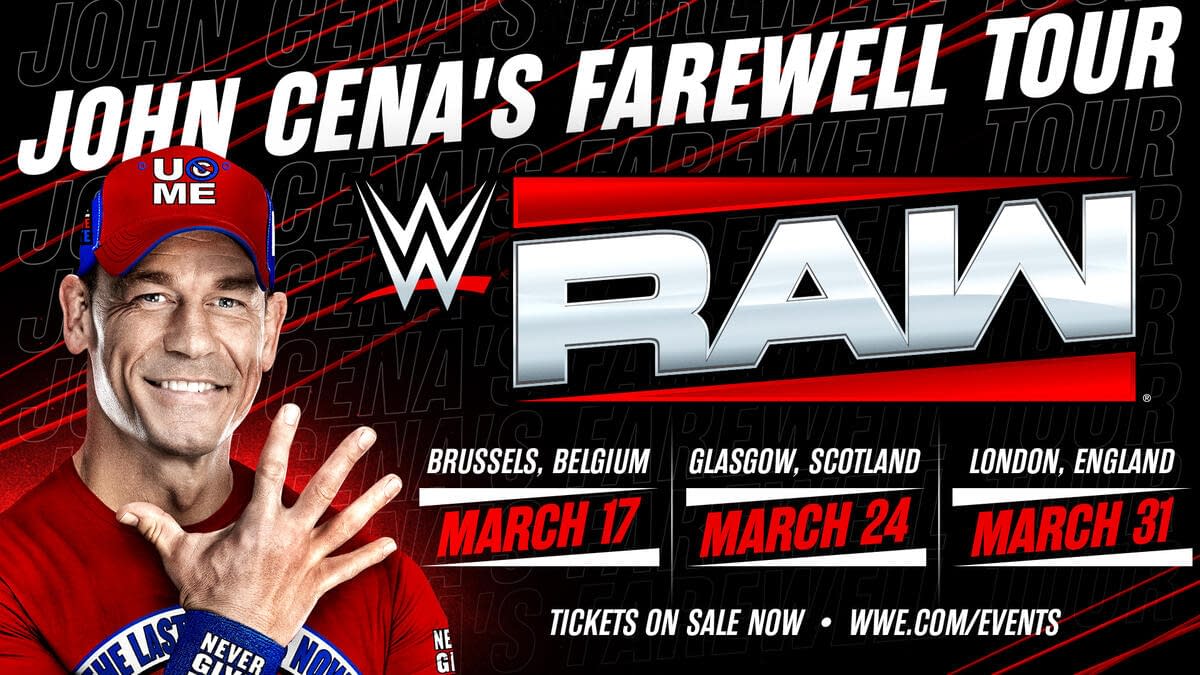 John Cena Invades Europe for Farewell Tour; CIA Helpless to Stop It
