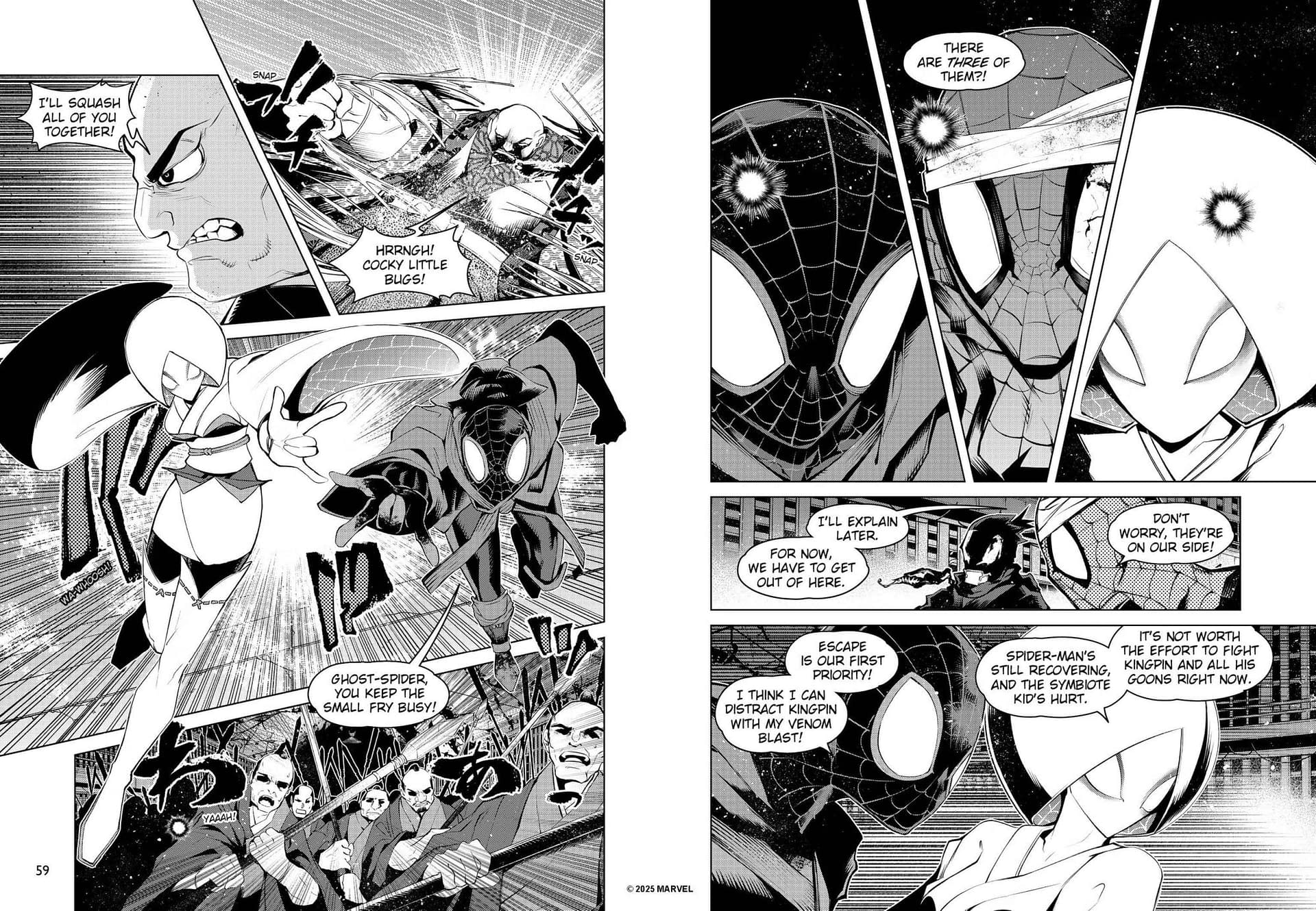 Marvel Publish Spider-Man: Shadow Warrior Original Manga by Shogo Aoki