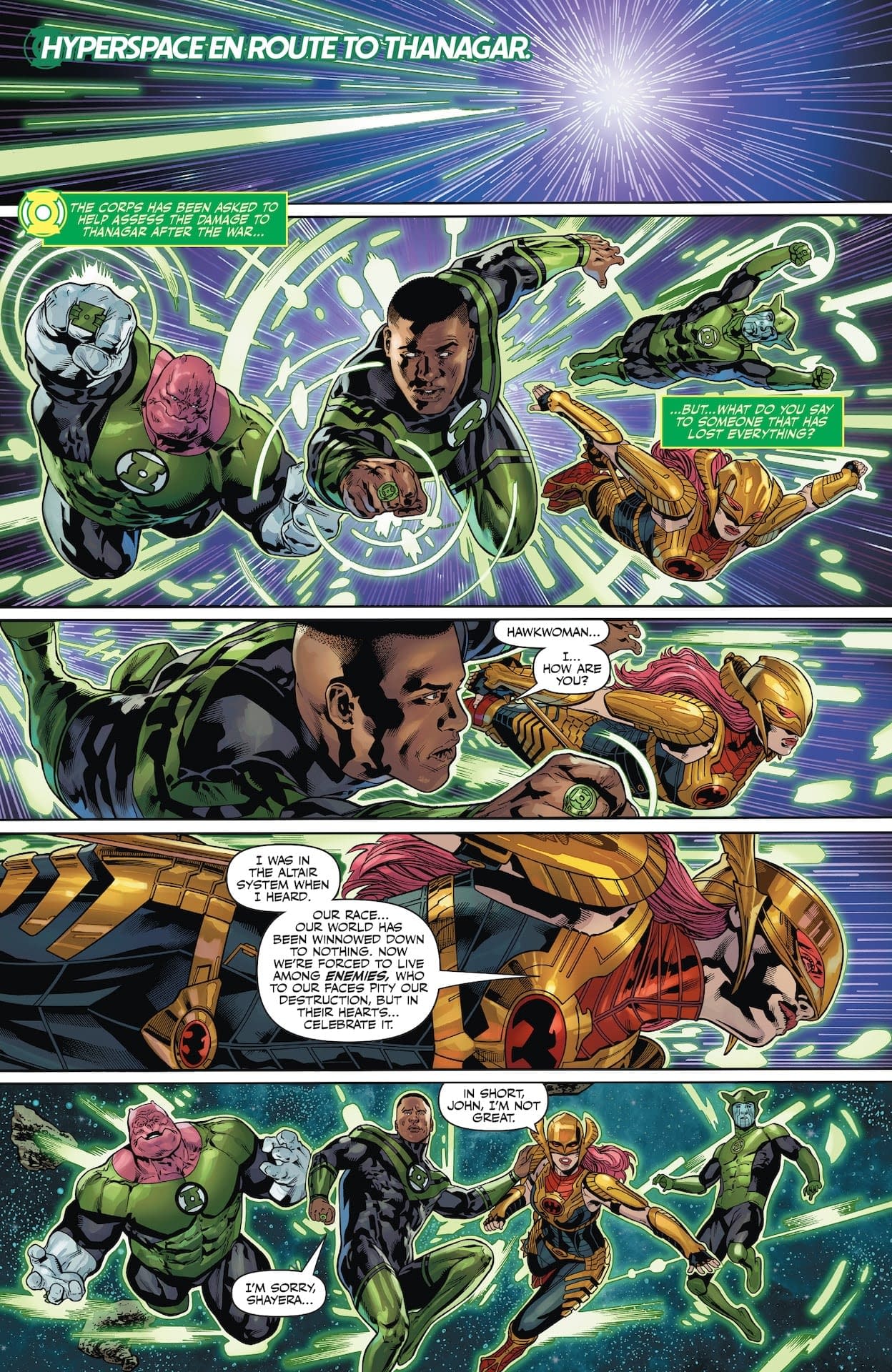Green Lantern Corps #2 Preview: Sinestro's Back and Greener Than Ever