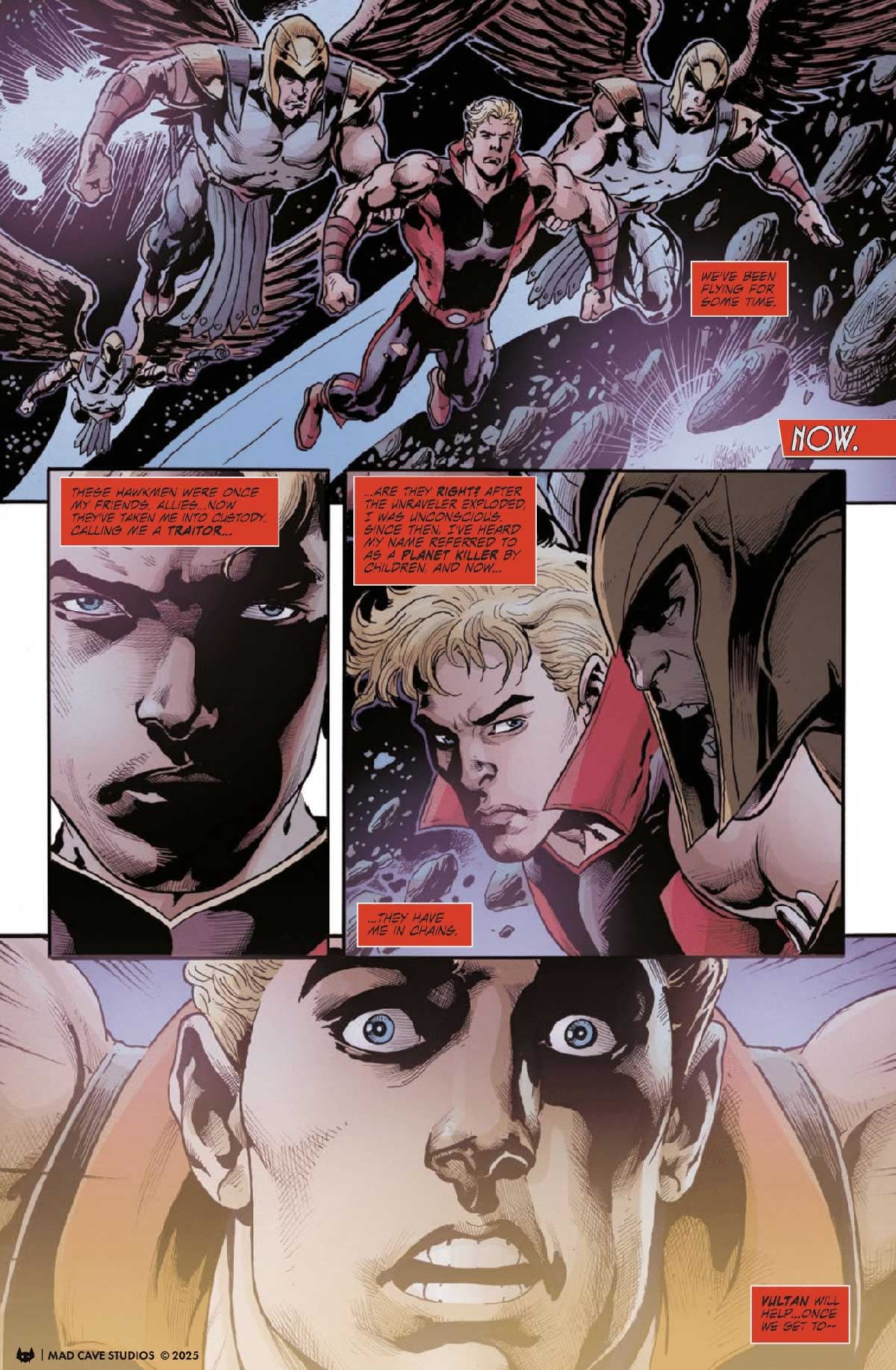 Flash Gordon #7 Preview: Feathered Friends to the Rescue