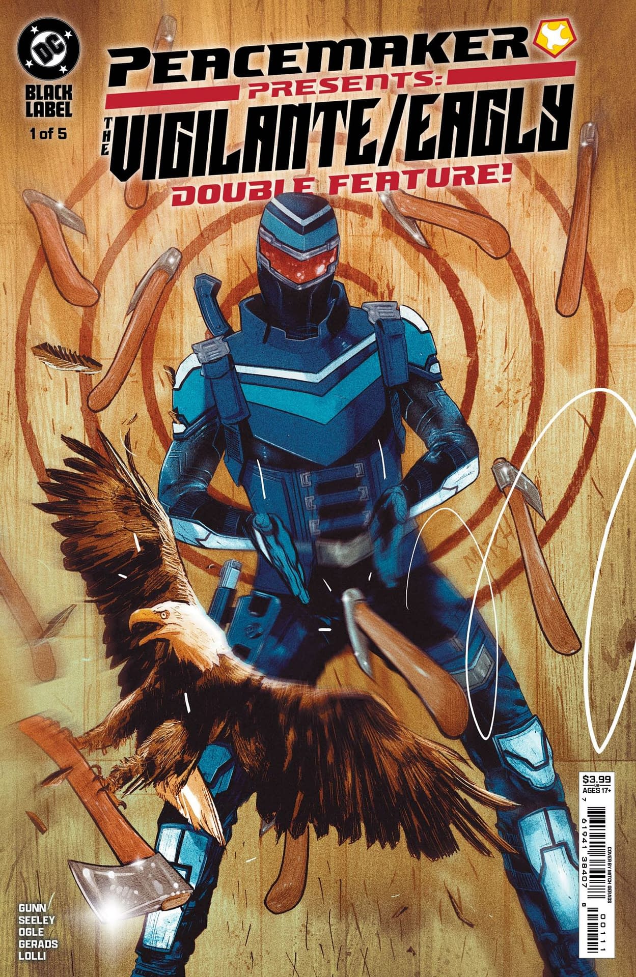 James Gunn's Peacemaker Comic With A Vigilante/Eagly Double Feature