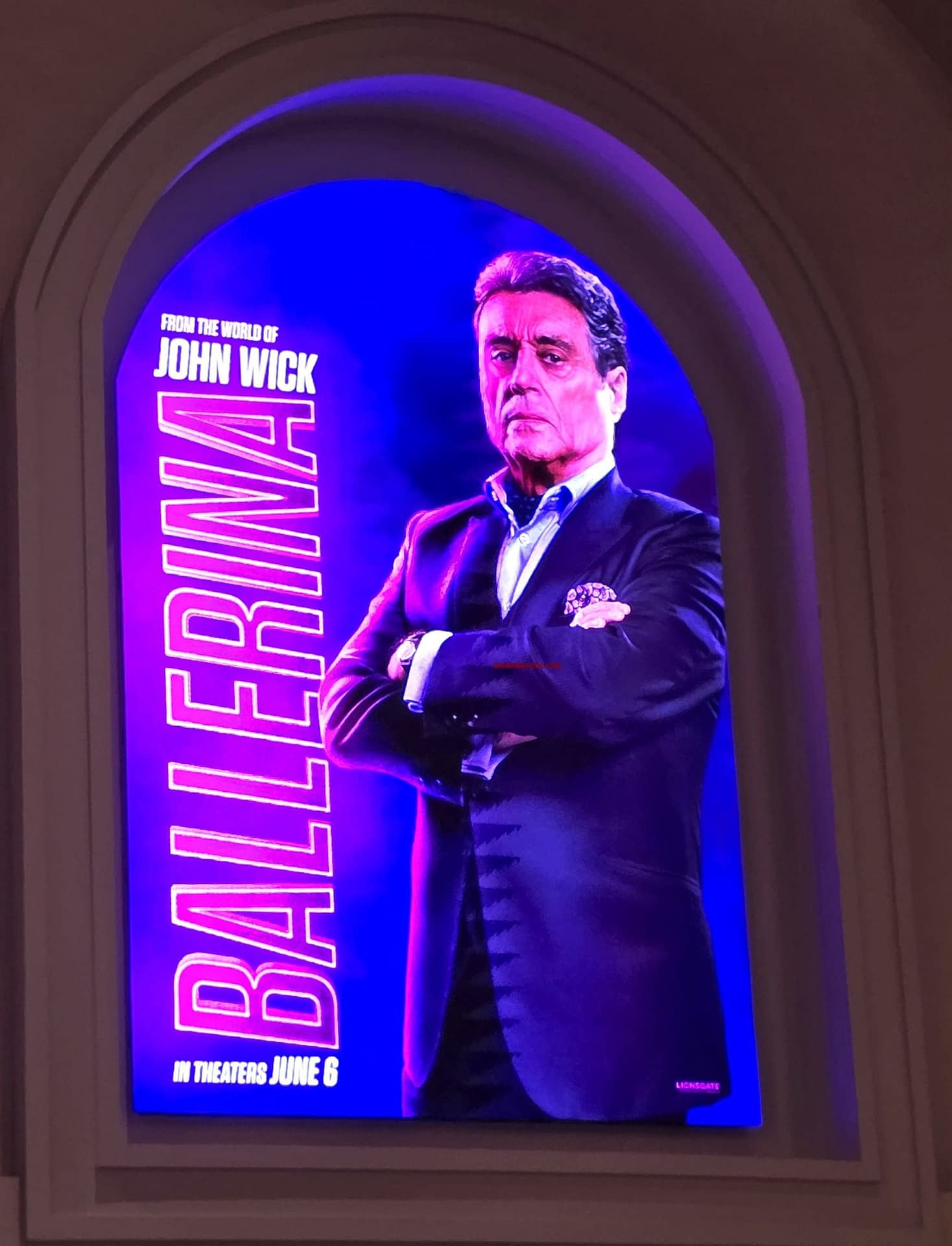 Ballerina: John Wick Spinoff Character Posters On Display At CinemaCon