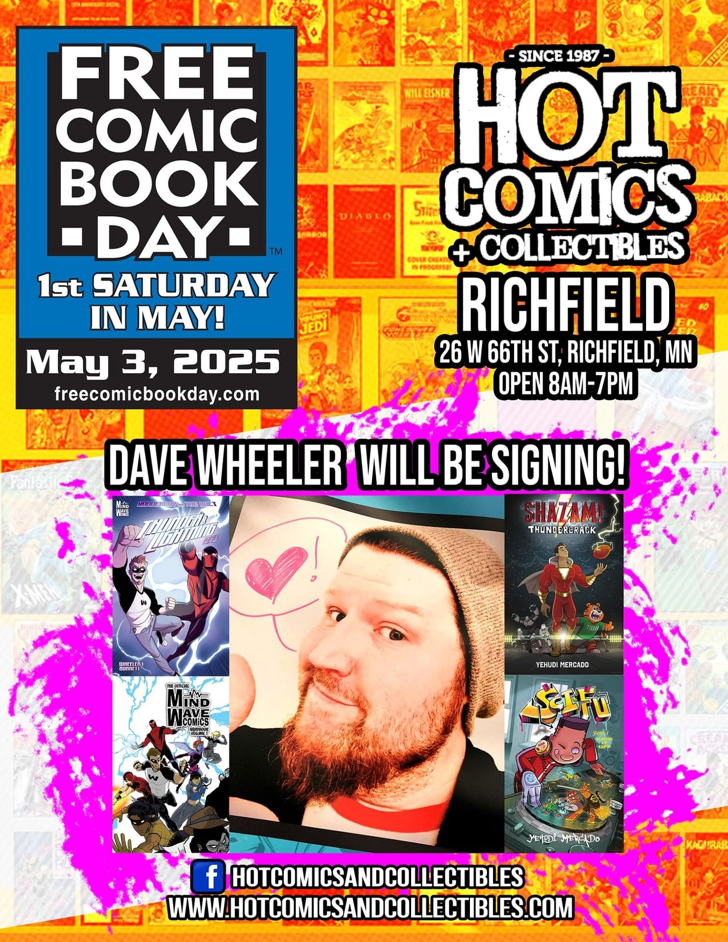 64 Comic Book Stores With Special Events for Free Comic Book Day 2025
