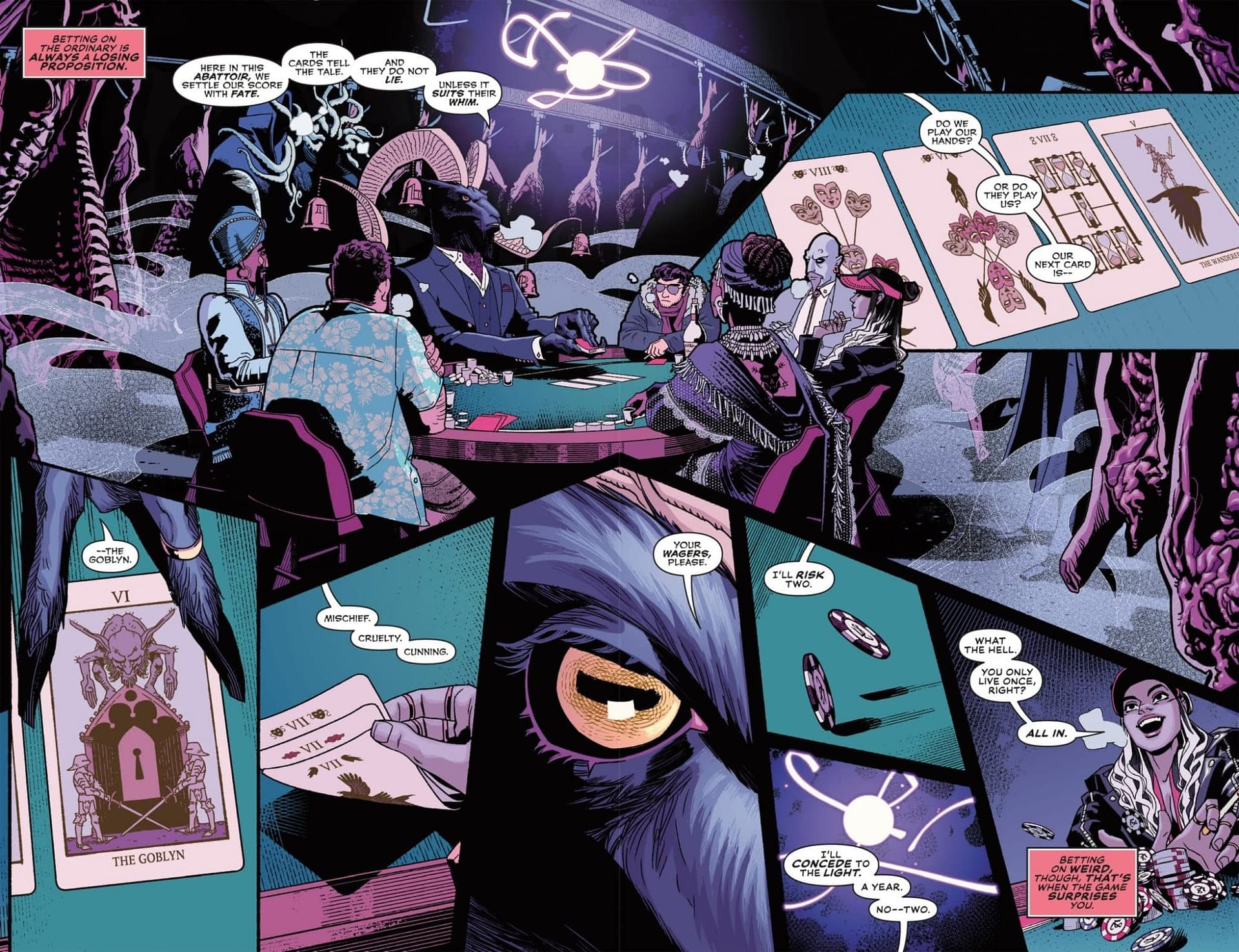 Arcana Royale #1 Preview: Cards, Demons, and High Stakes