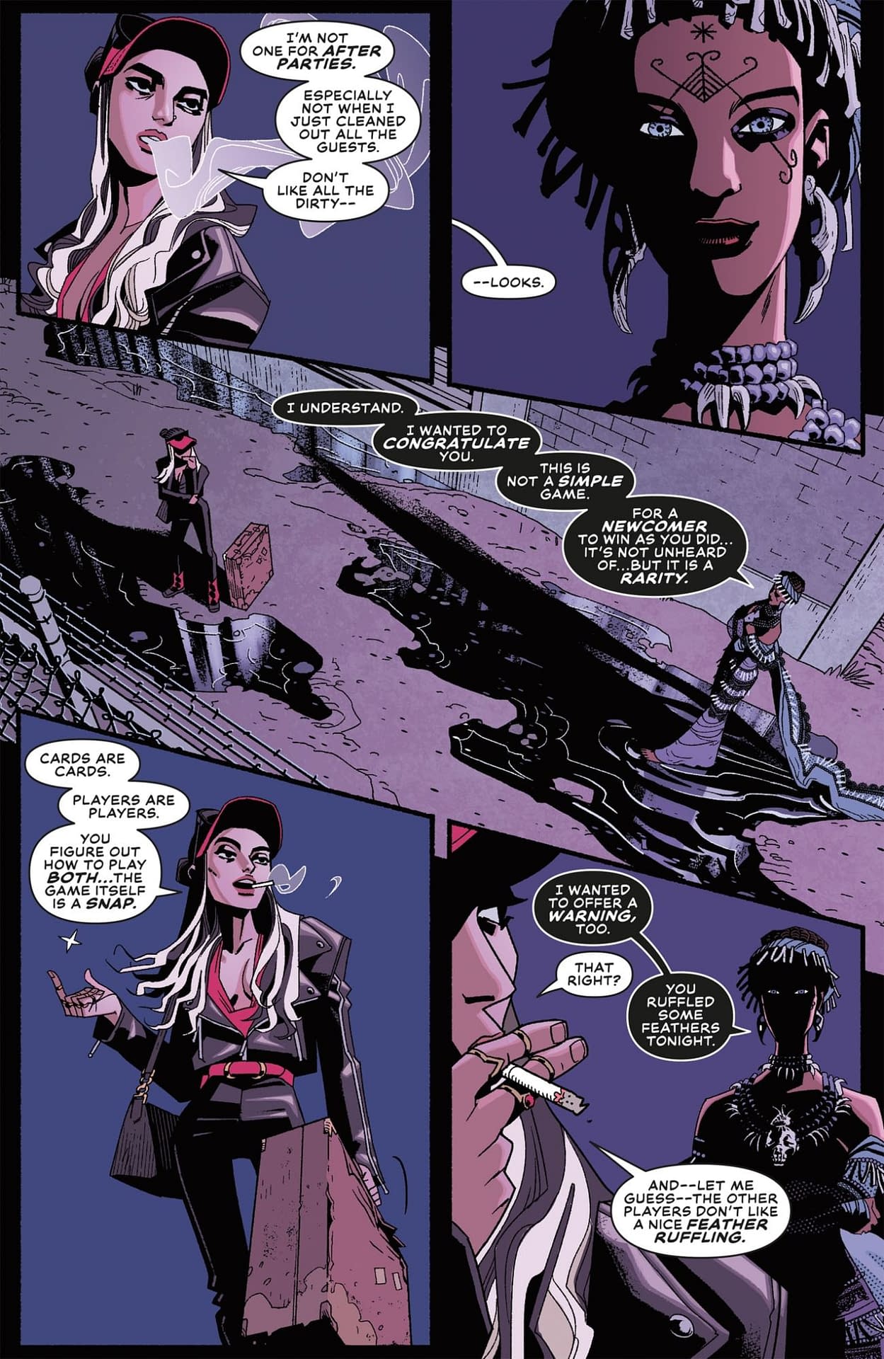 Arcana Royale #1 Preview: Cards, Demons, and High Stakes